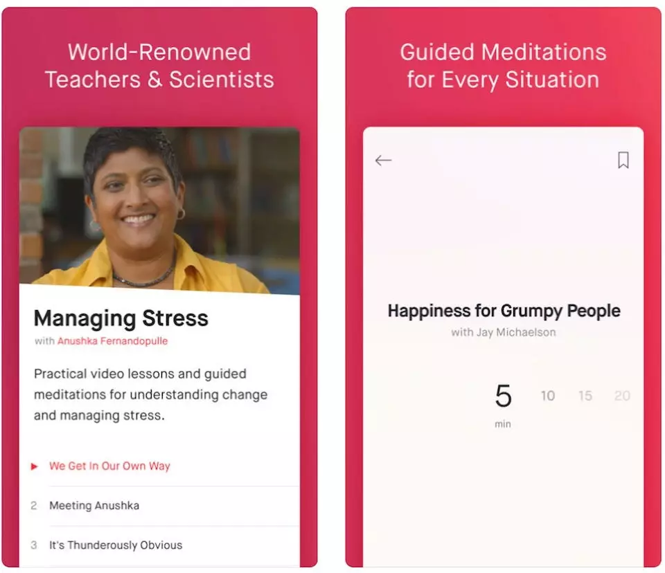 Nejlepší aplikace pro meditaci a všímavost pro uklidnění vaší mysli 10018_8