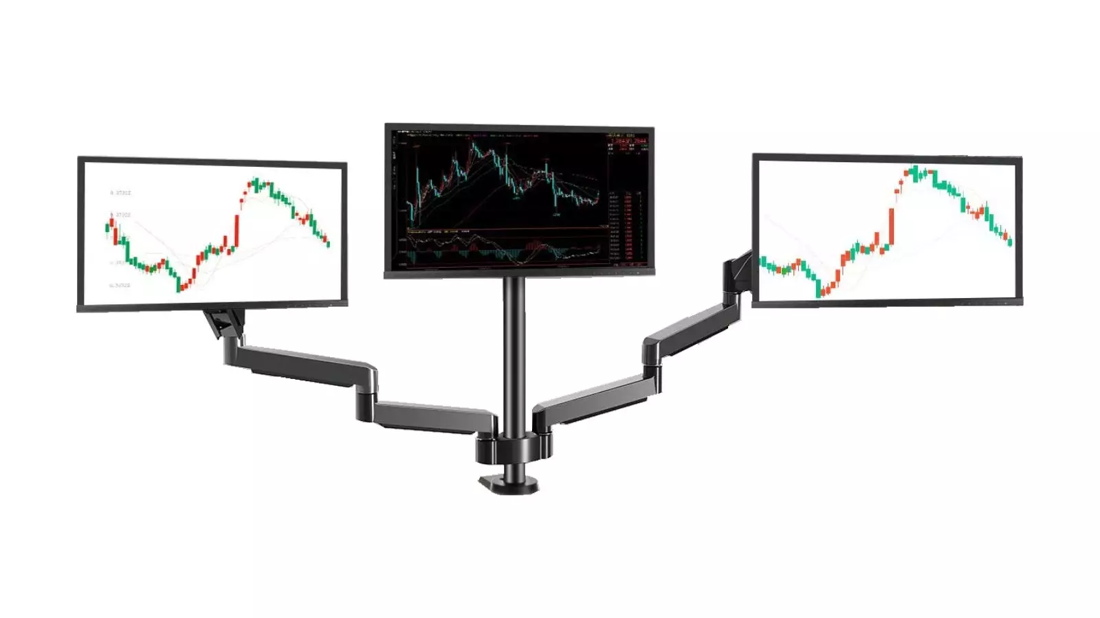 MOUNTUP Triple Monitor Stand