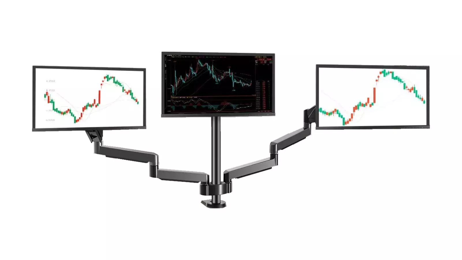 MOUNTUP trostruki stalak za monitor