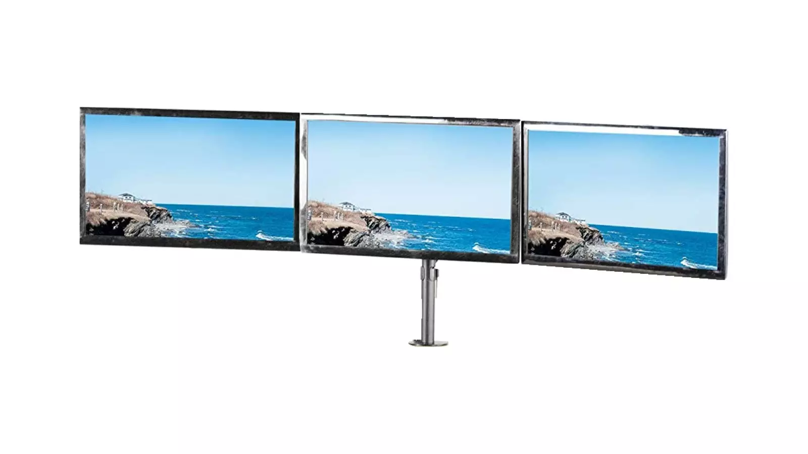 VIVO Triple Monitor Mount ဖြစ်ပါတယ်။