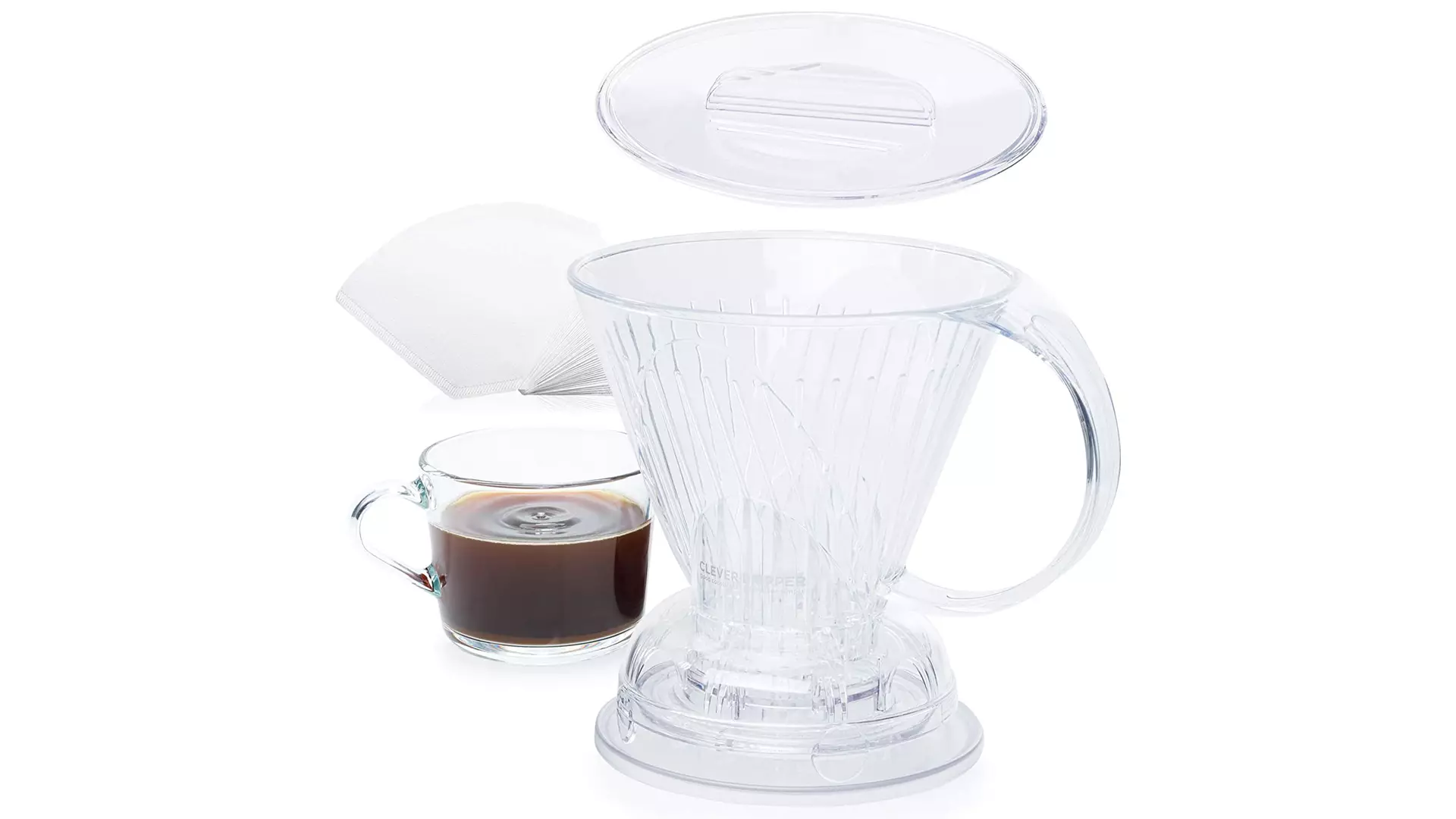 Matalino Coffee Dripper at mga filter