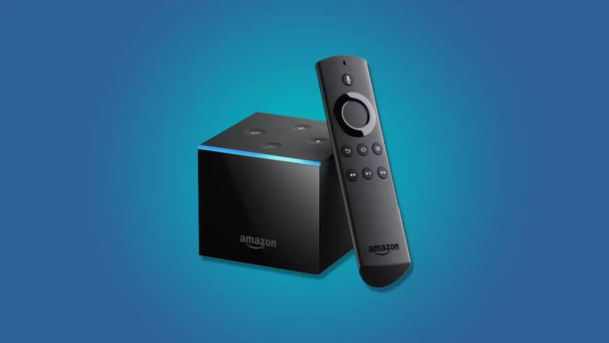 Cube Fire TV-и Amazon як телевизиони оташ аст ва Echo Dot якҷоя карда шудаанд 10050_1