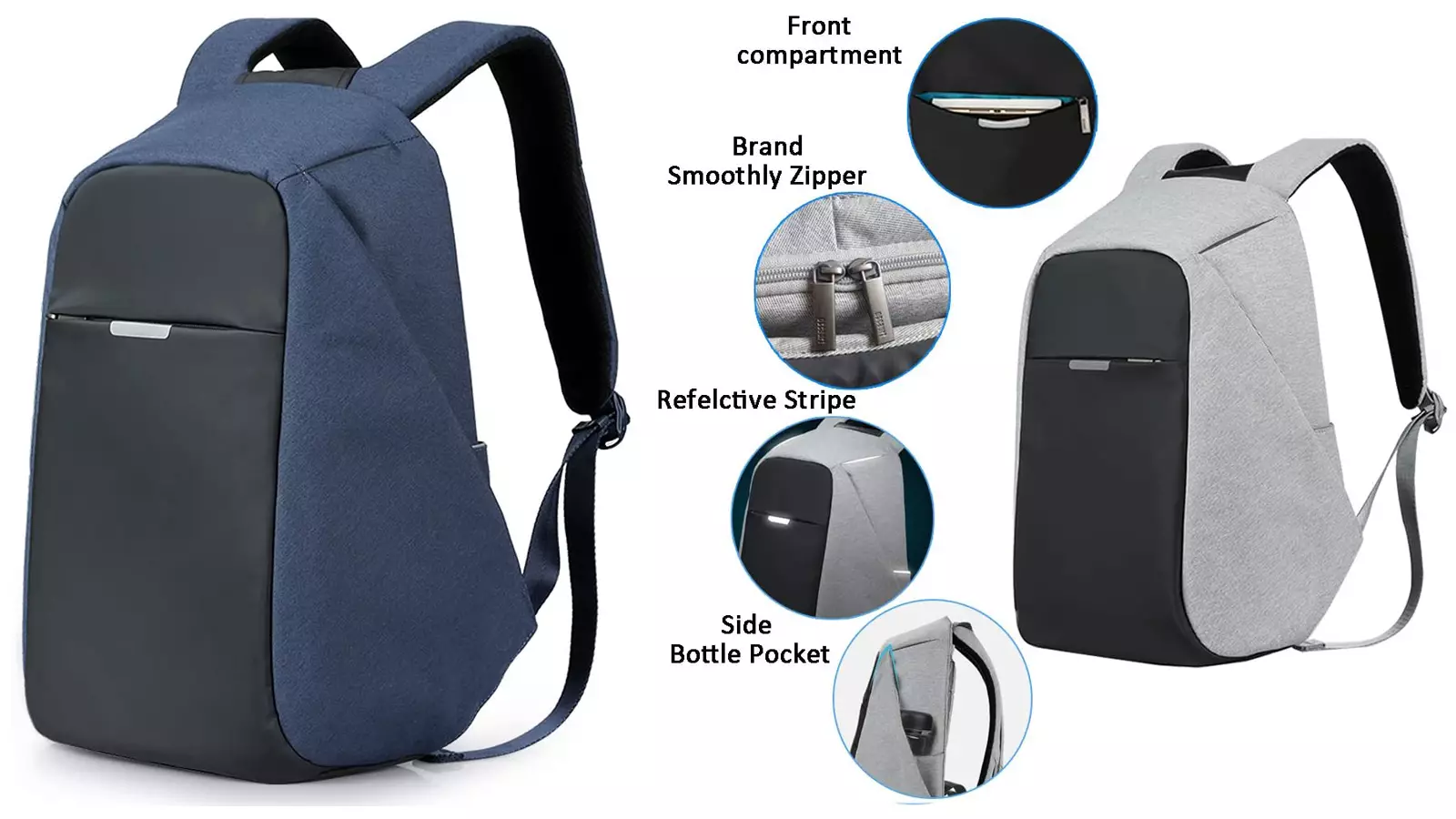 Oscaurt Anti-Theft Laptop Backpack