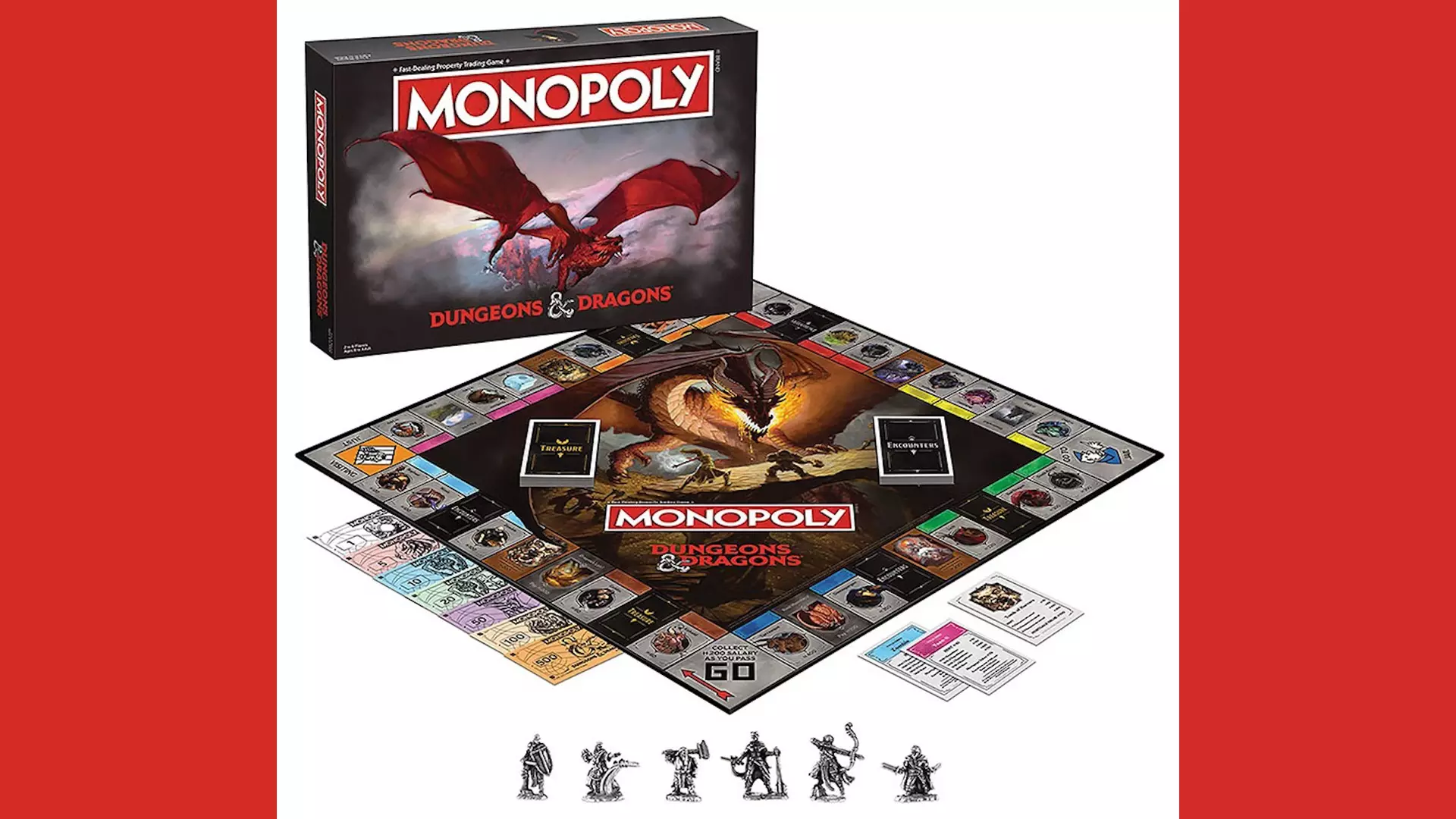 Dungeon වෙත යන්න, GP 200 එකතු නොකරන්න: 'Dungeons & Dragons' 'Monopoly' වෙත පැමිණේ