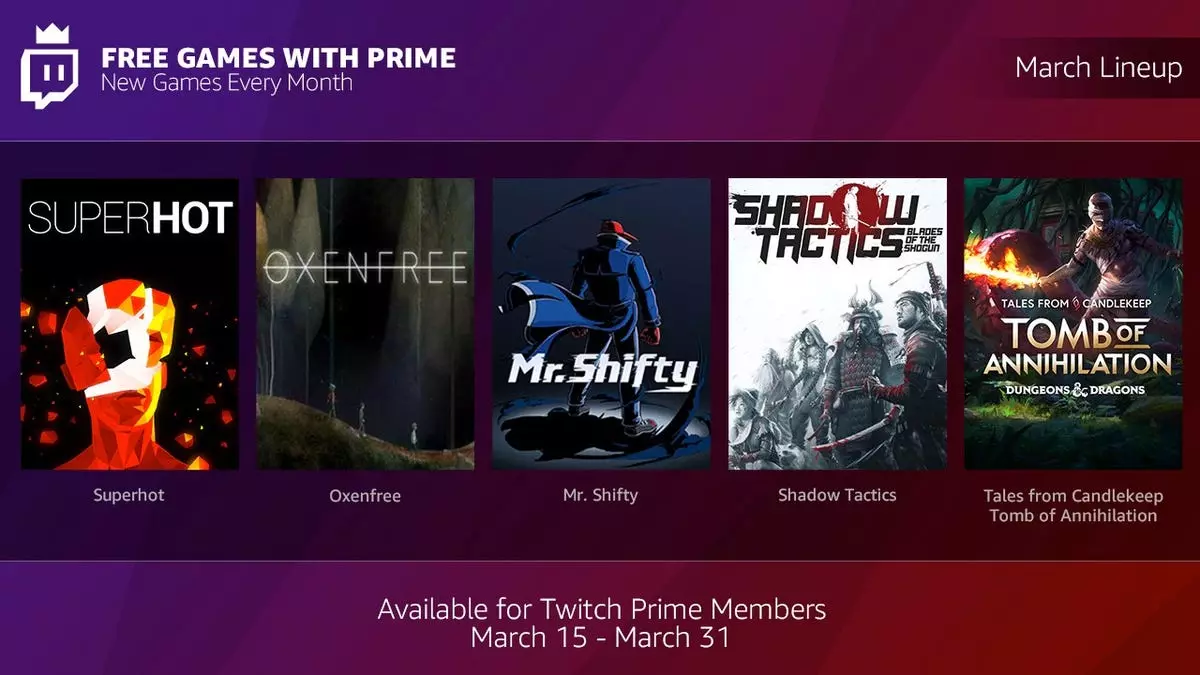 Amazon i Twitch će sada poklanjati besplatne PC igrice svakog mjeseca 10196_1