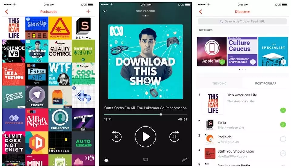 Las mejores aplicaciones de podcasts para tu teléfono inteligente 10288_3