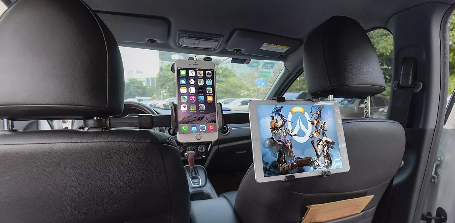 Ajoutez instantanément un divertissement de siège arrière à votre voiture avec un support de tablette 10293_3