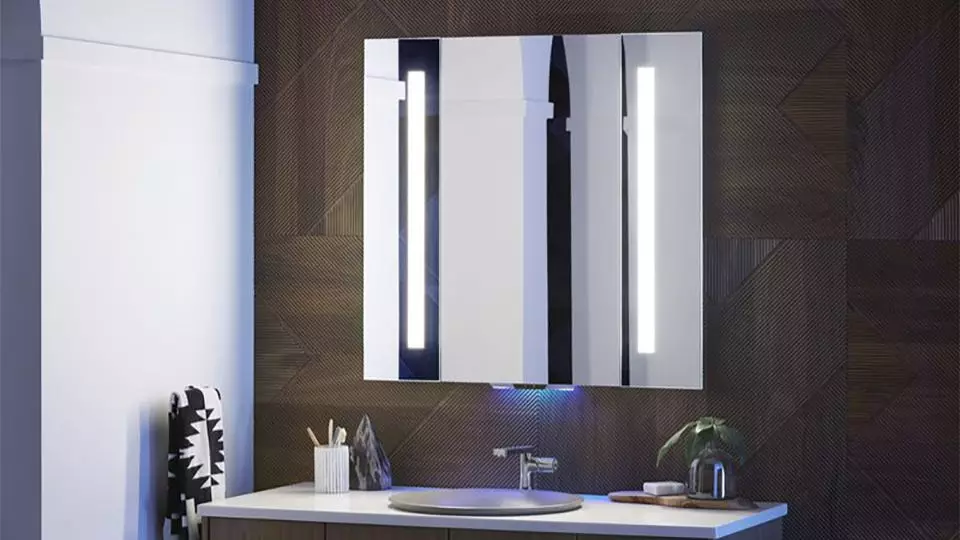 Kohler's Smart Mirror inokutendera kuti ubvunze Alexa kuti igeze chimbuzi chako, kana iwe uchida izvozvo.