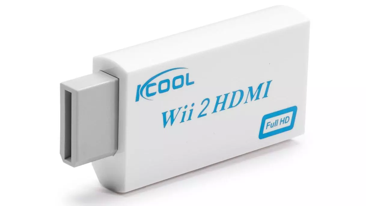 Wii نى بۇ Handy ماسلاشتۇرغۇچ بىلەن 4K تېلېۋىزورغا ئۇلاڭ 10344_2