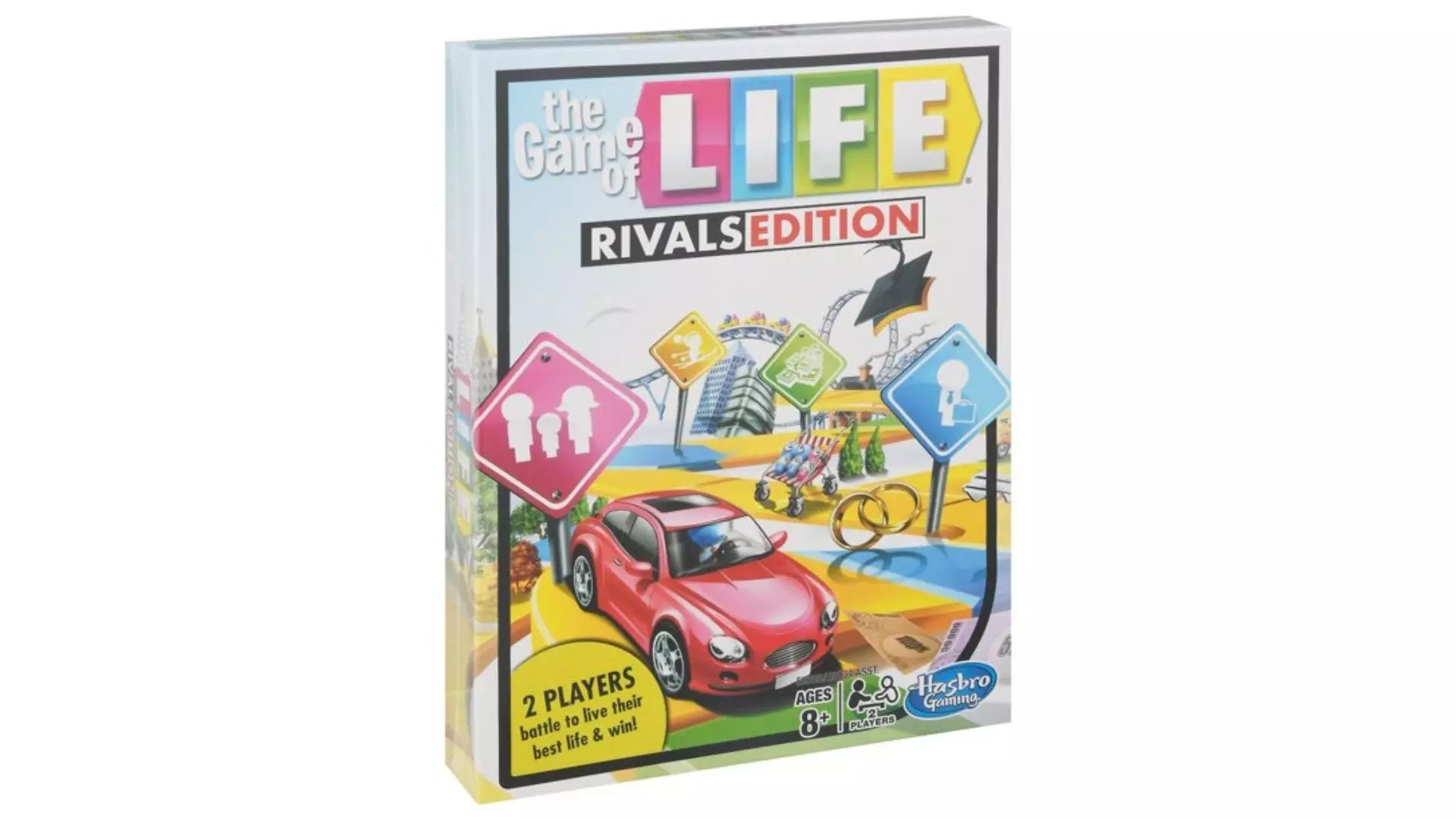 la caja de edición de los rivales del juego de la vida