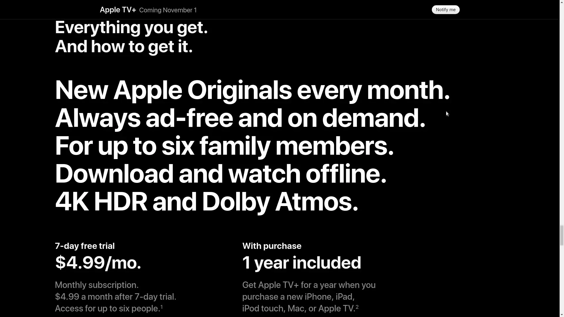 + Apple TV متوفر الآن ، لا تنس تنشيط عامك المجاني 1047_3