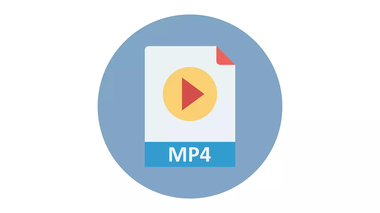 Icona d'un fitxer MP4.