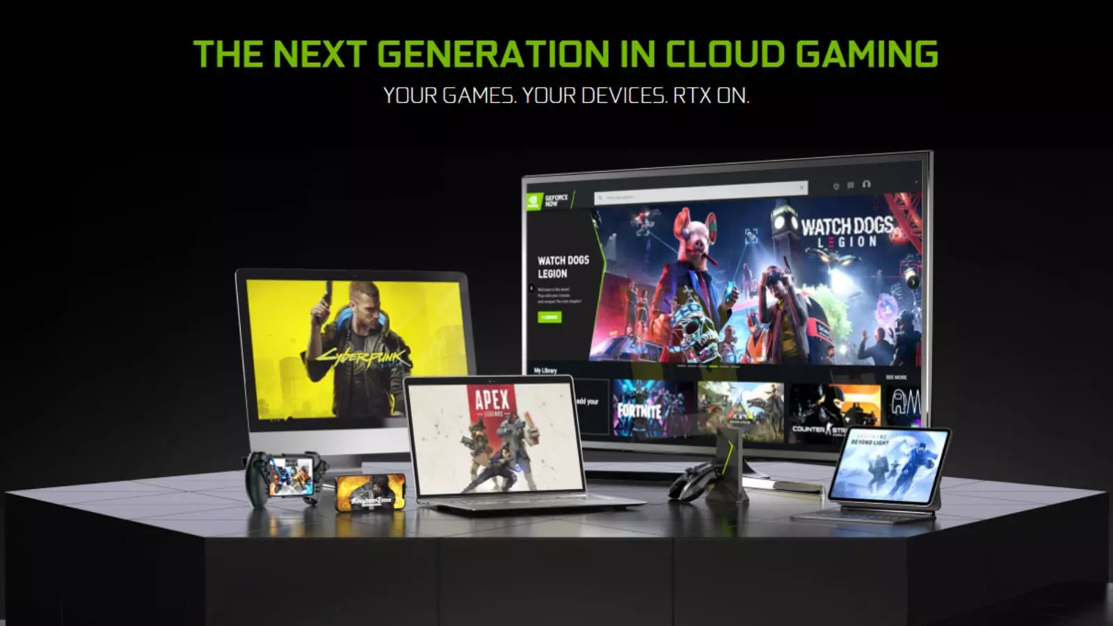 Nvidia GeForce Now reklama