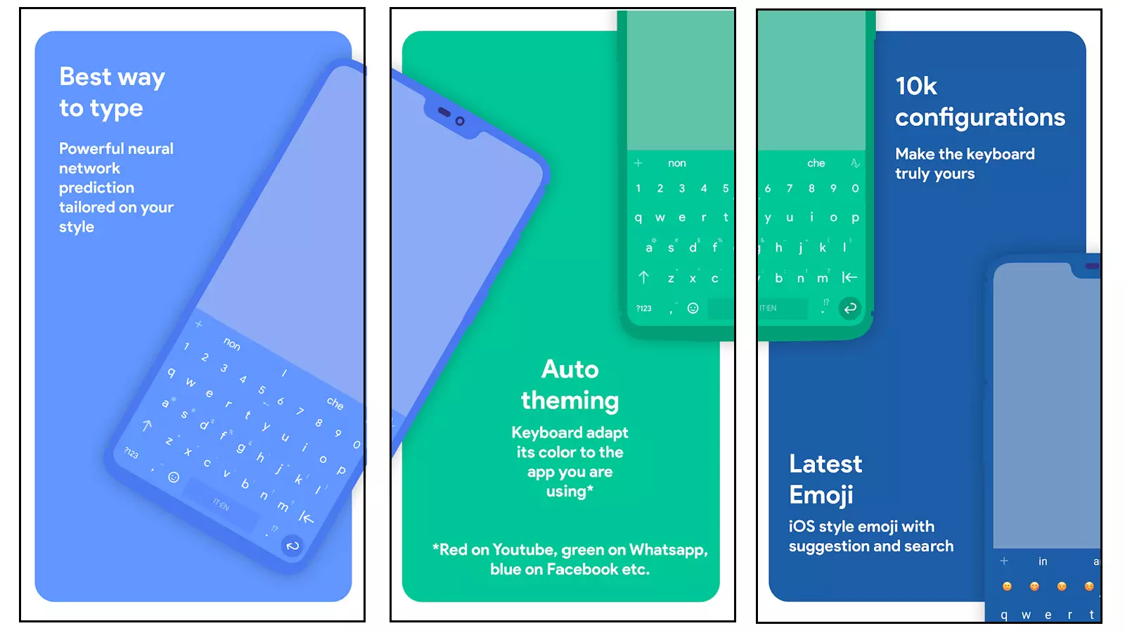 သင်အသုံးပြုနေသည့်အက်ပ်နှင့် ကိုက်ညီစေရန် အပြင်အဆင်အရောင်ကို ပြောင်းလဲပေးသည့် Chrooma အခမဲ့ Android ကီးဘုတ်အက်ပ်