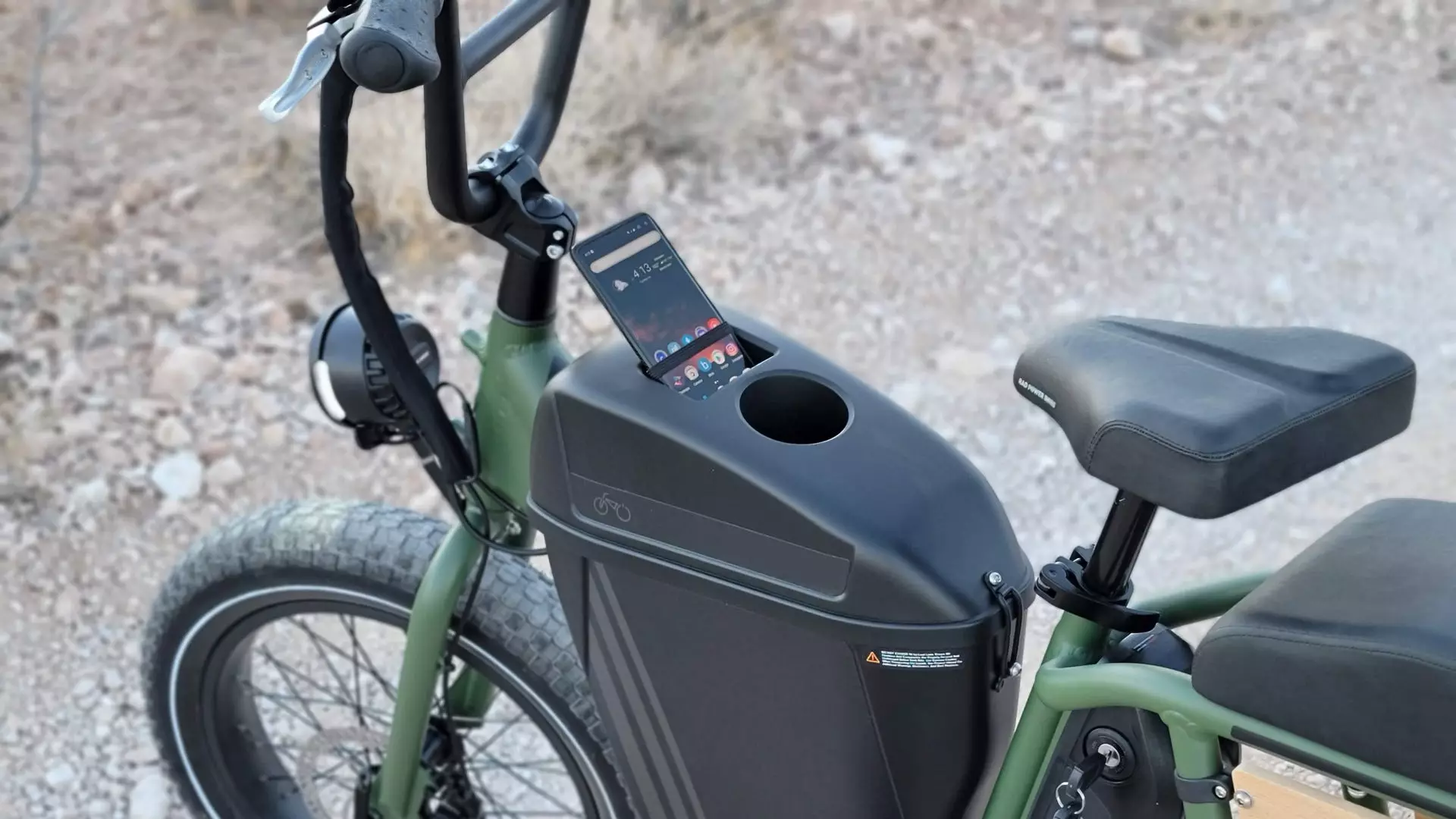 Rad Power Bikes mittkonsol