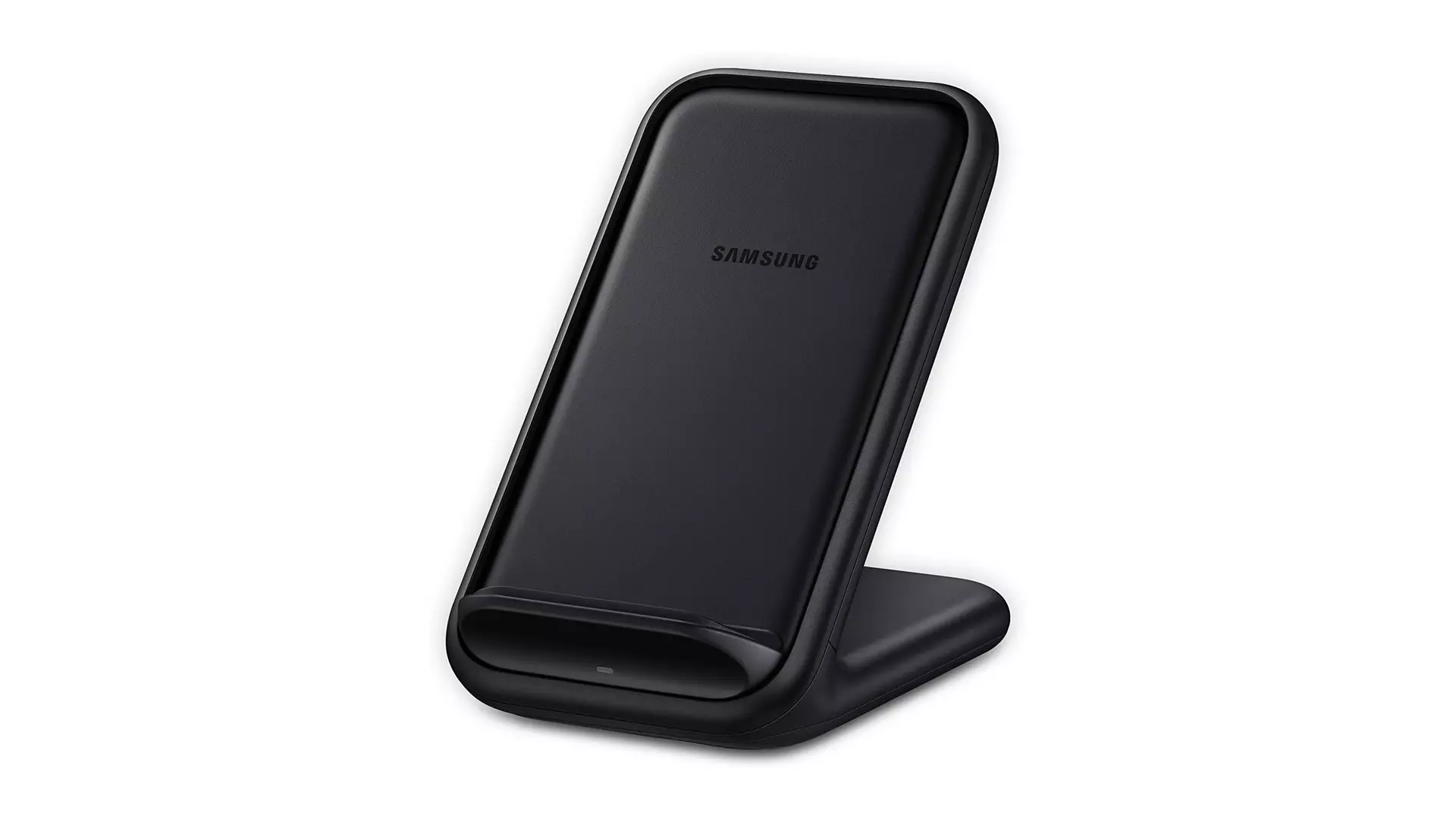 Ang Samsung wireless charging stand.