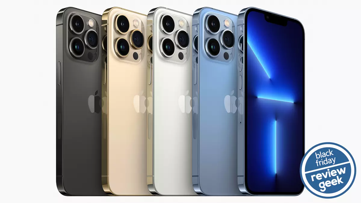 બહુવિધ રંગોમાં Apple iPhone લાઇન અપ