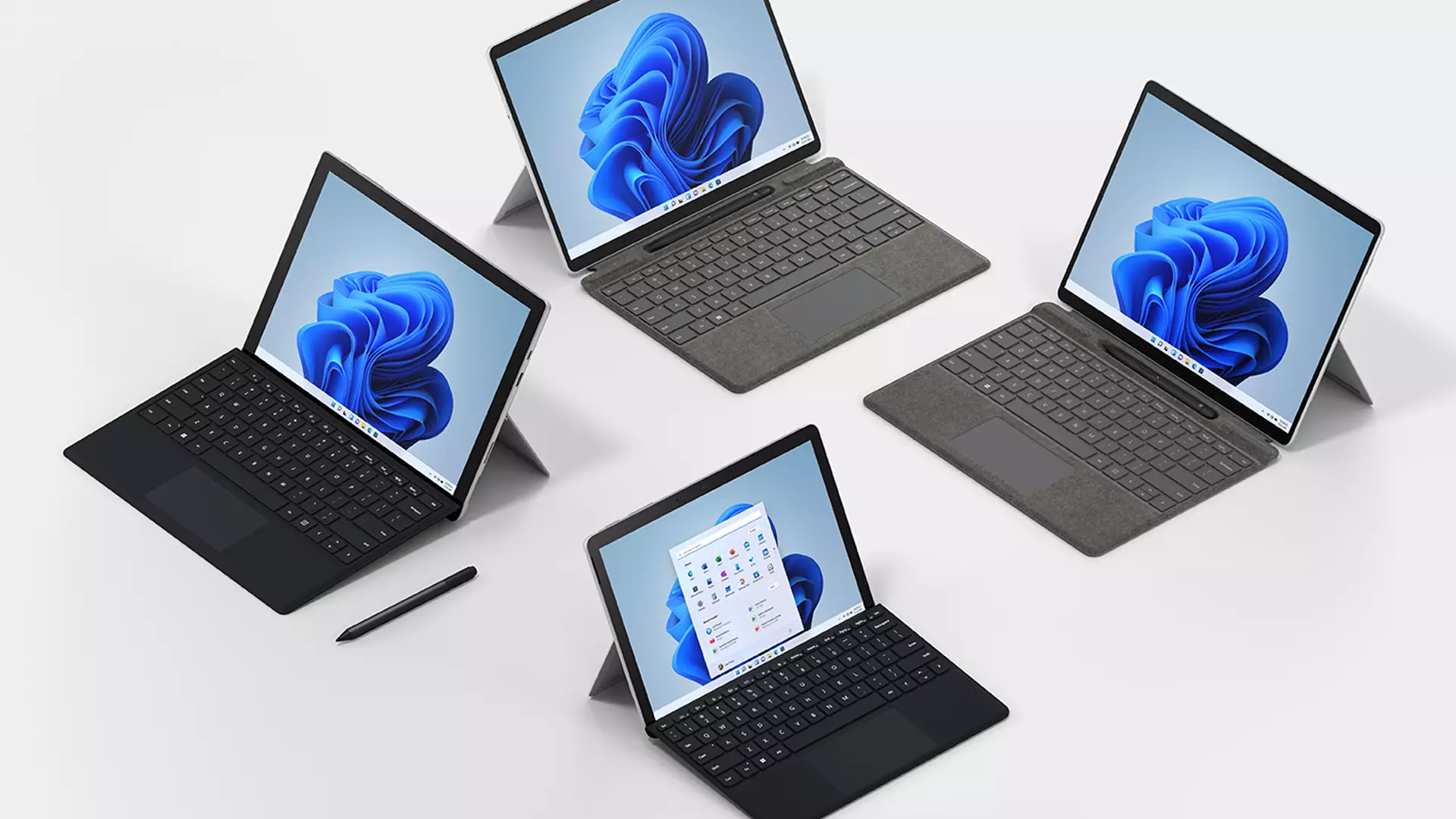“Surface Pro 8”, “Surface Go 3” we “Surface Pro X” täzelendi