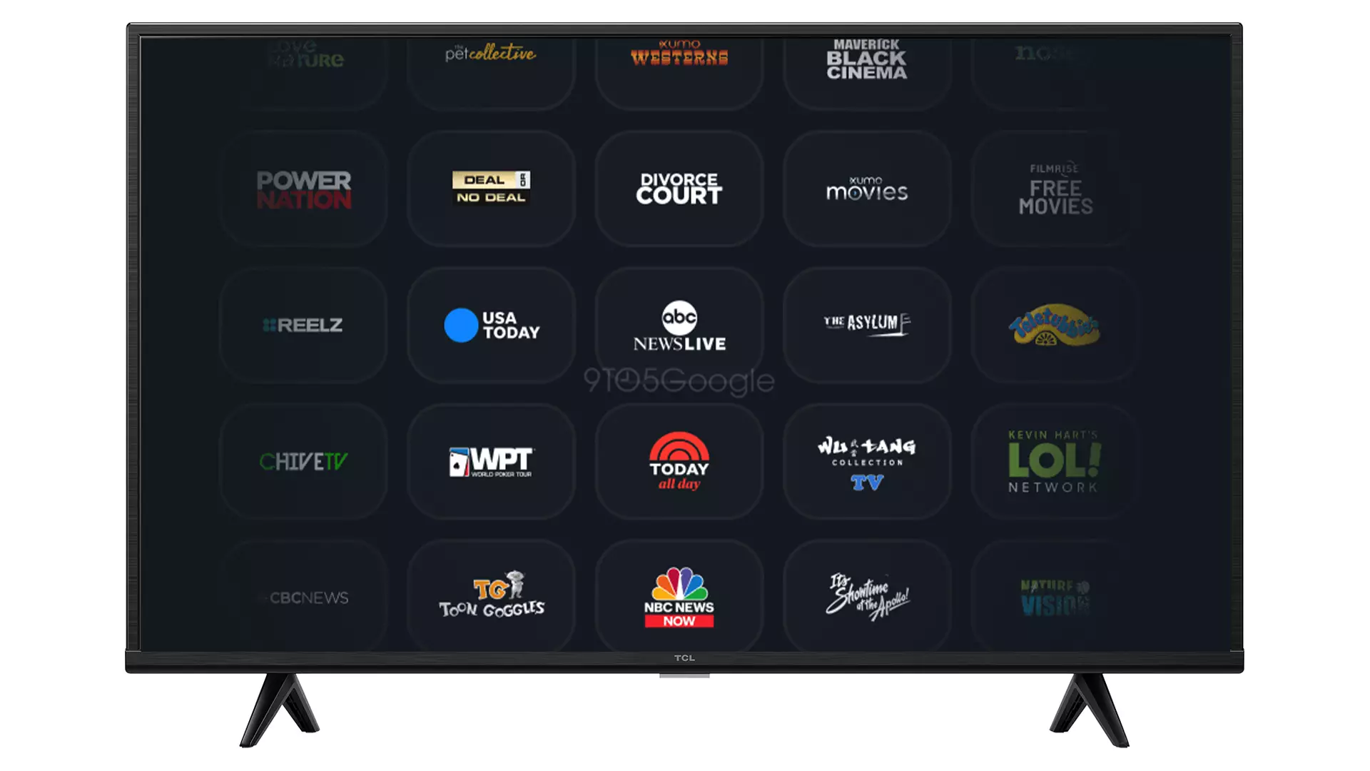Alat TV Google Pikeun Meunangkeun 50 Saluran TV Langsung Gratis