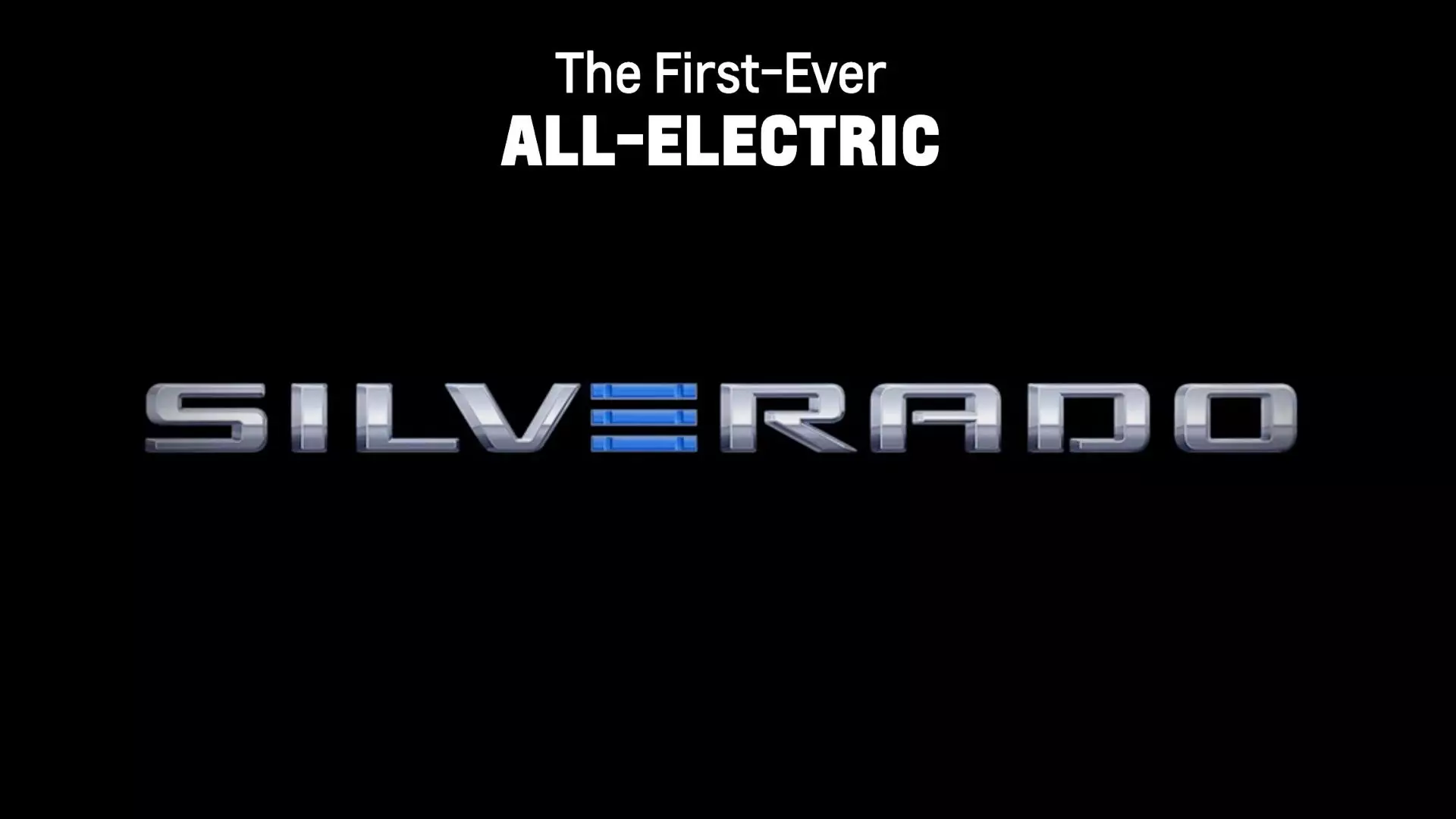GM kuenda kuDebut All-Electric Chevy Silverado E ine 4-Wheel Steering