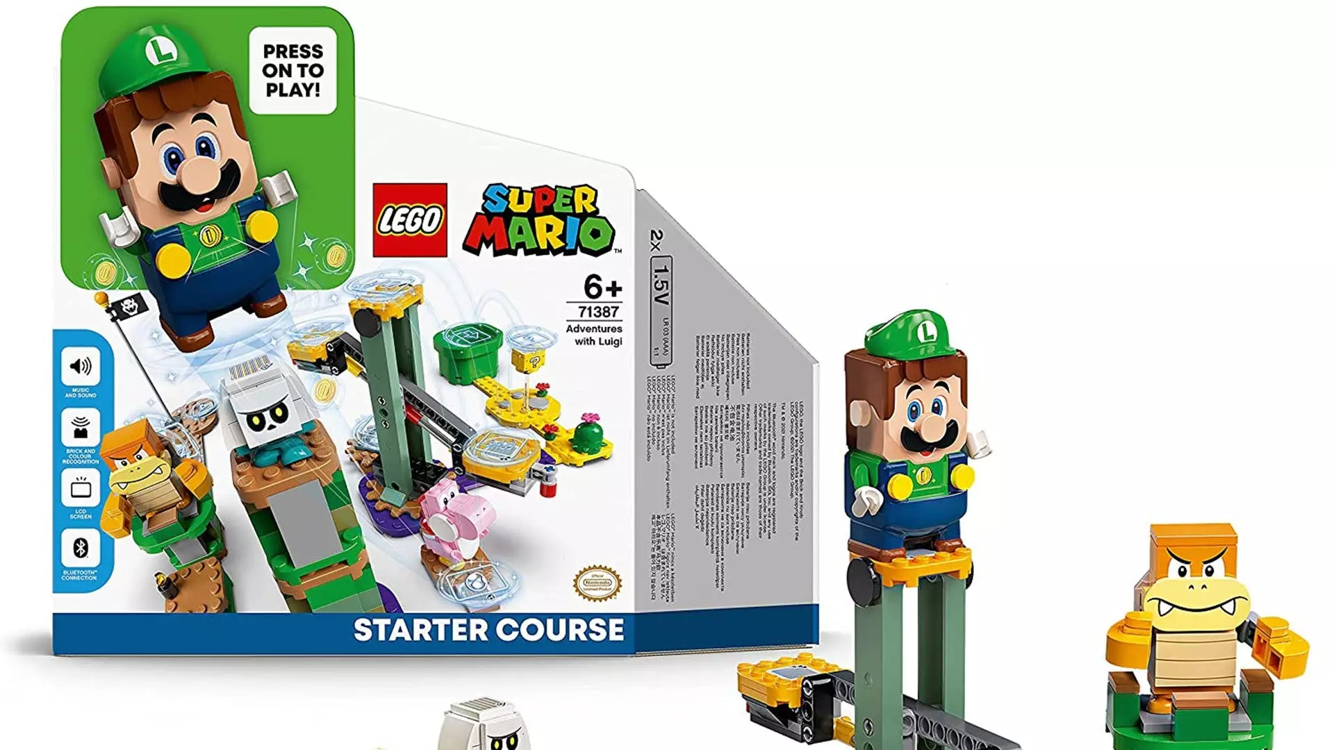 LEGO Luigi startsett lekket på Amazon