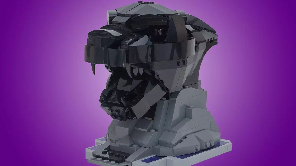 Cluiche LEGO Panther dubh