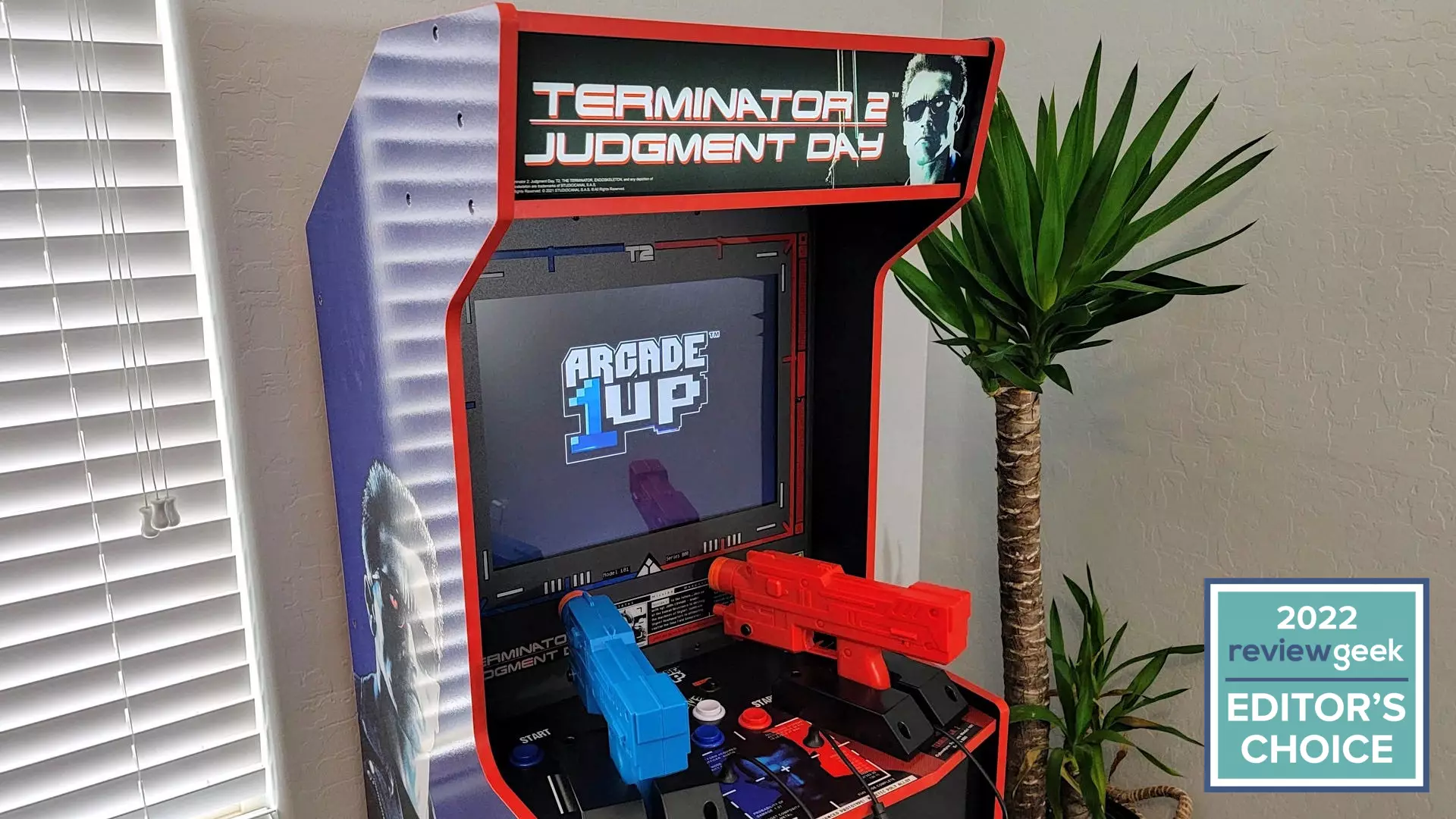 Arcade1Up 'Terminator 2' Su'esu'ega masini: Taua i Peni Uma