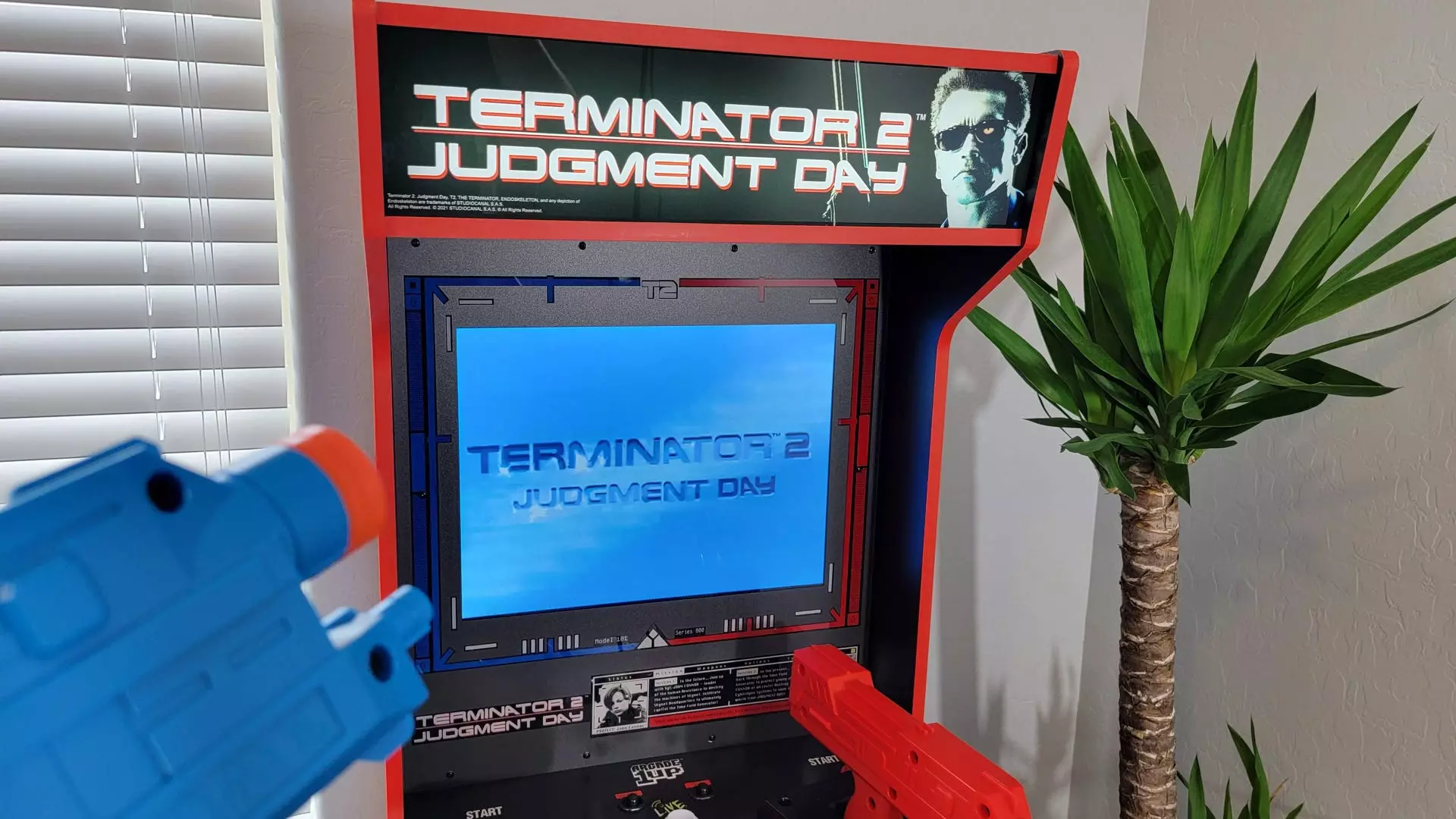 Arkádová hra Terminator 2: Judgment day