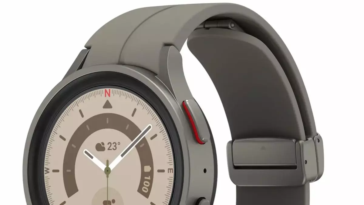 Galaxy Watch 5 Pro e lutla