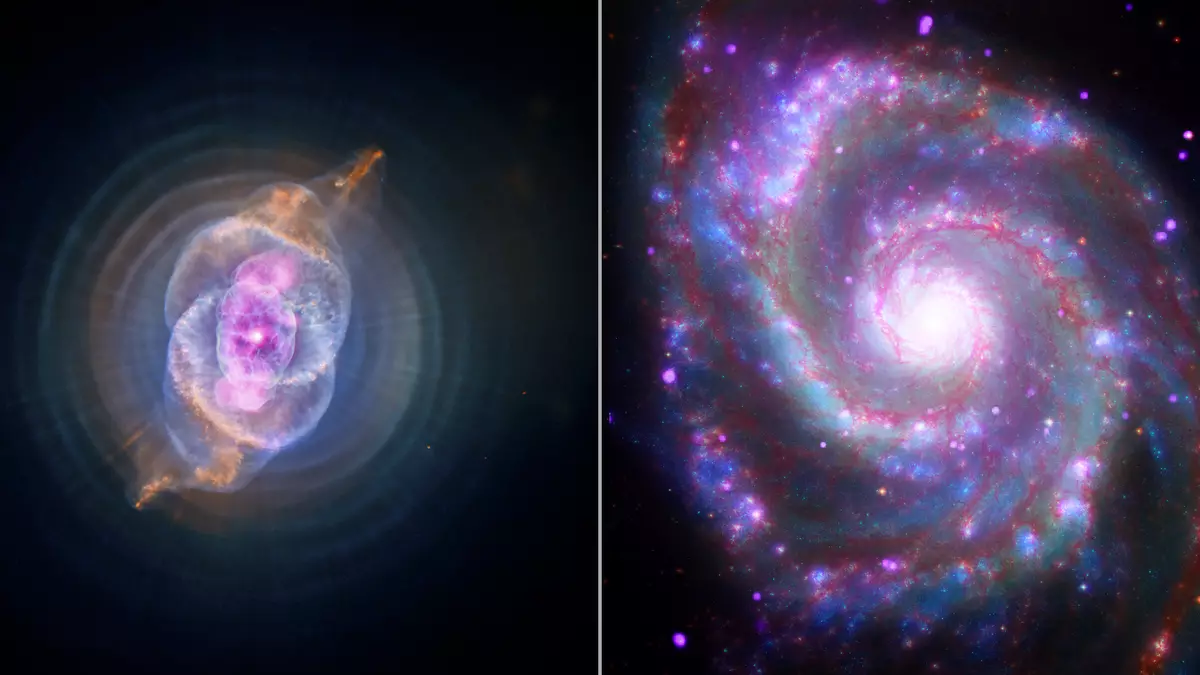 Chandra rentgen obserwatoriýasynyň kosmos maglumatlary sonifikasiýa wideo suratlary