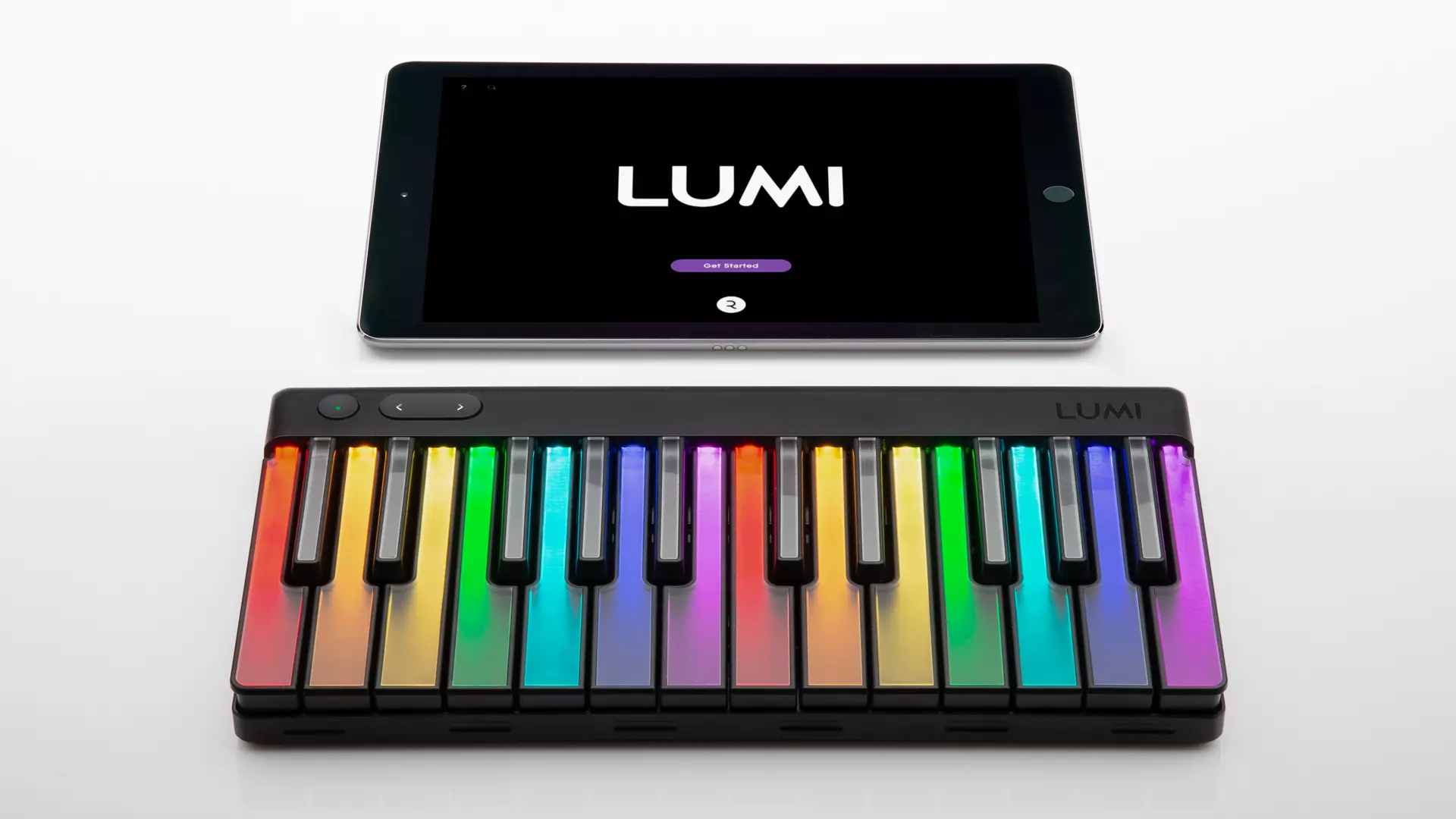 מקלדת LUMI Keys ואפליקציה לנייד נלווית