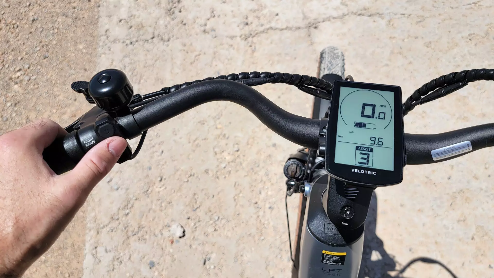 Velotric e-bike дисплей жана башкаруу борбору