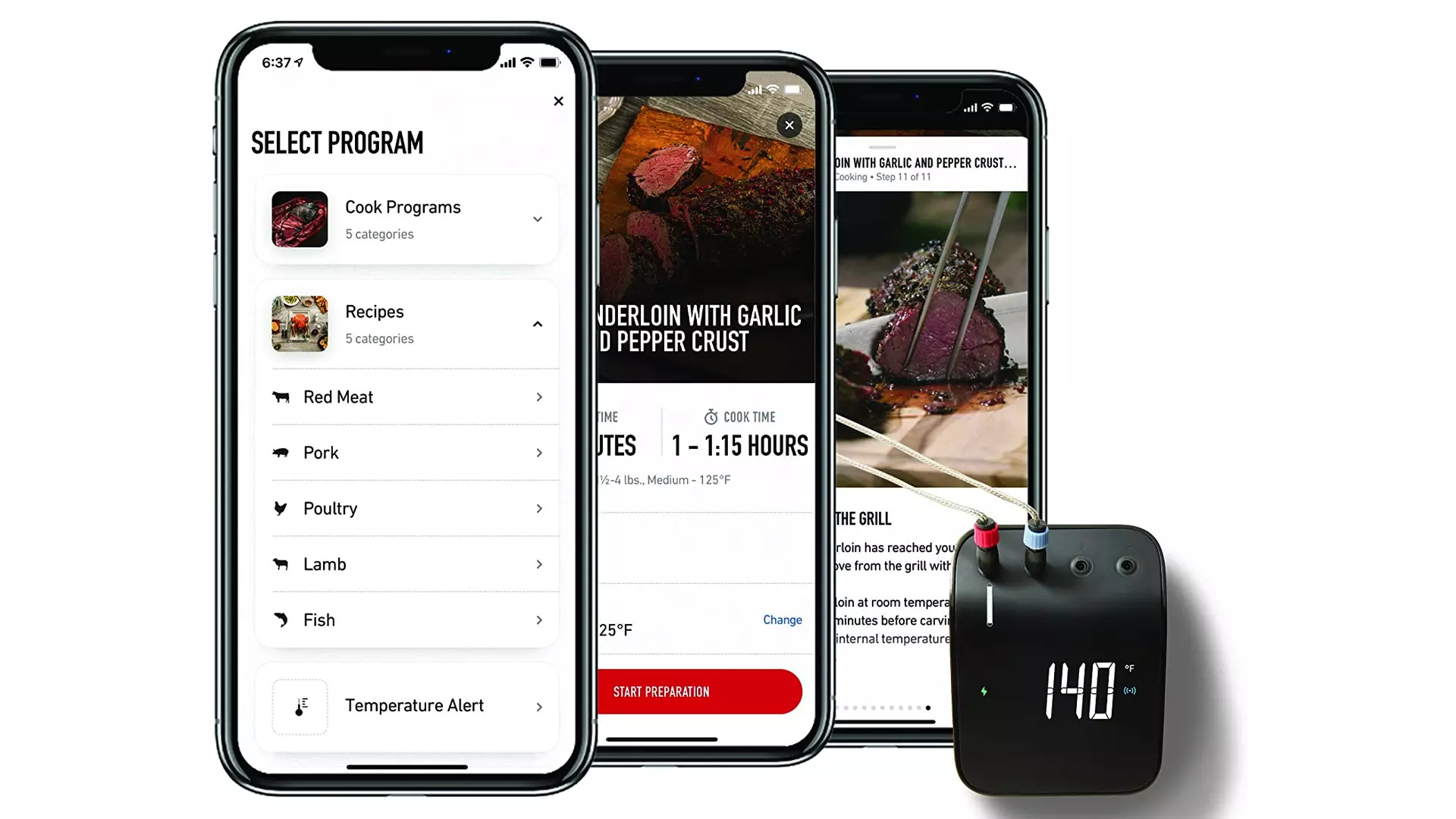 Weber Connect Hub, автономный термометр для мяса с Wi-Fi.