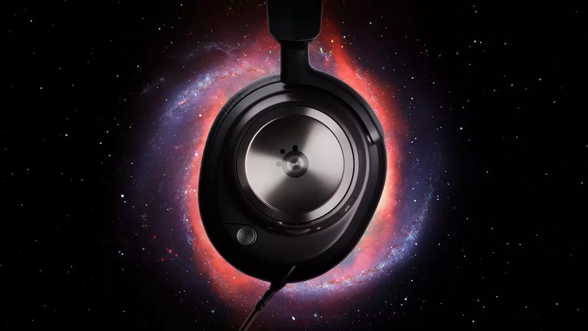 An headset SteelSeries Arctis Nova Pro i bpróifíl