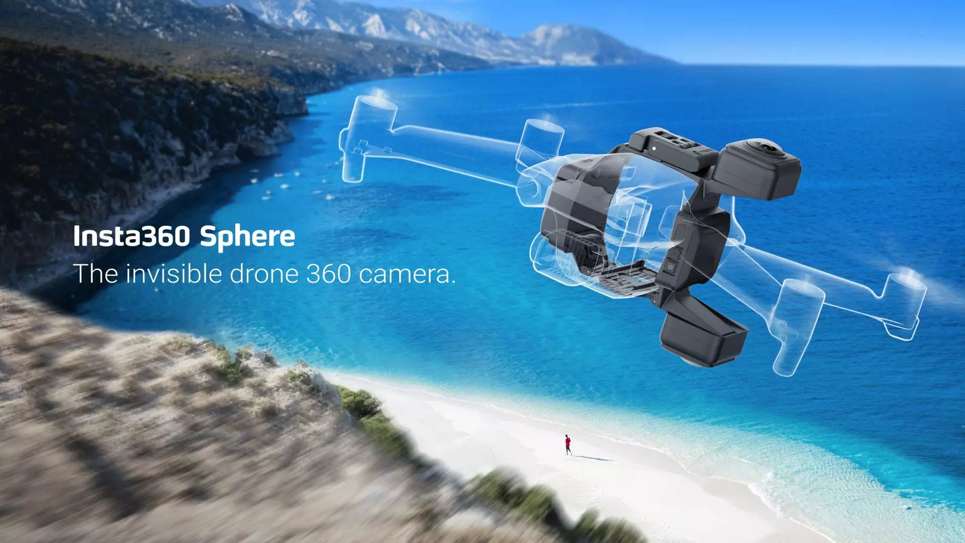 Kamera herî dawî ya Insta360-ê Dîmenên Drone Berbi Bilindahiyên Nû Dikişîne