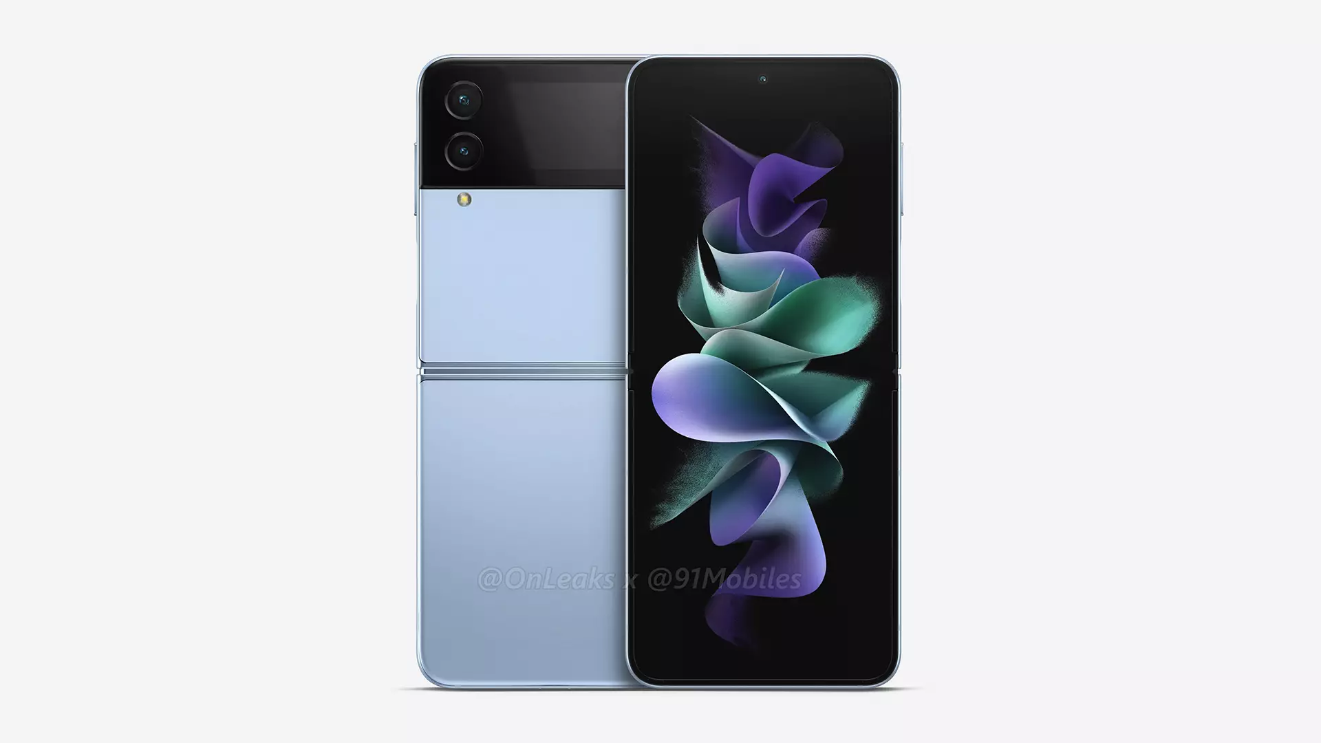 Un concept render del Samsung Galaxy Z Flip 4.