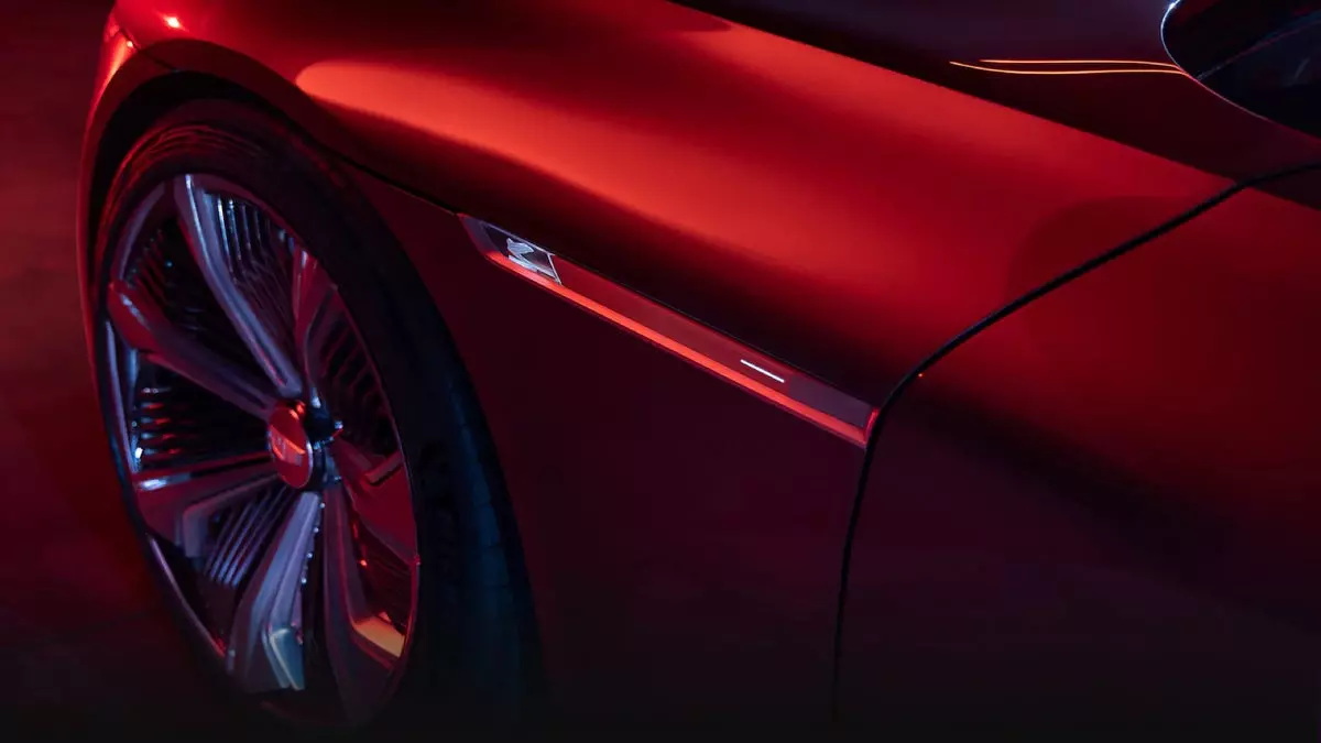 Cadillac Celestiq EV teaser nga imahe