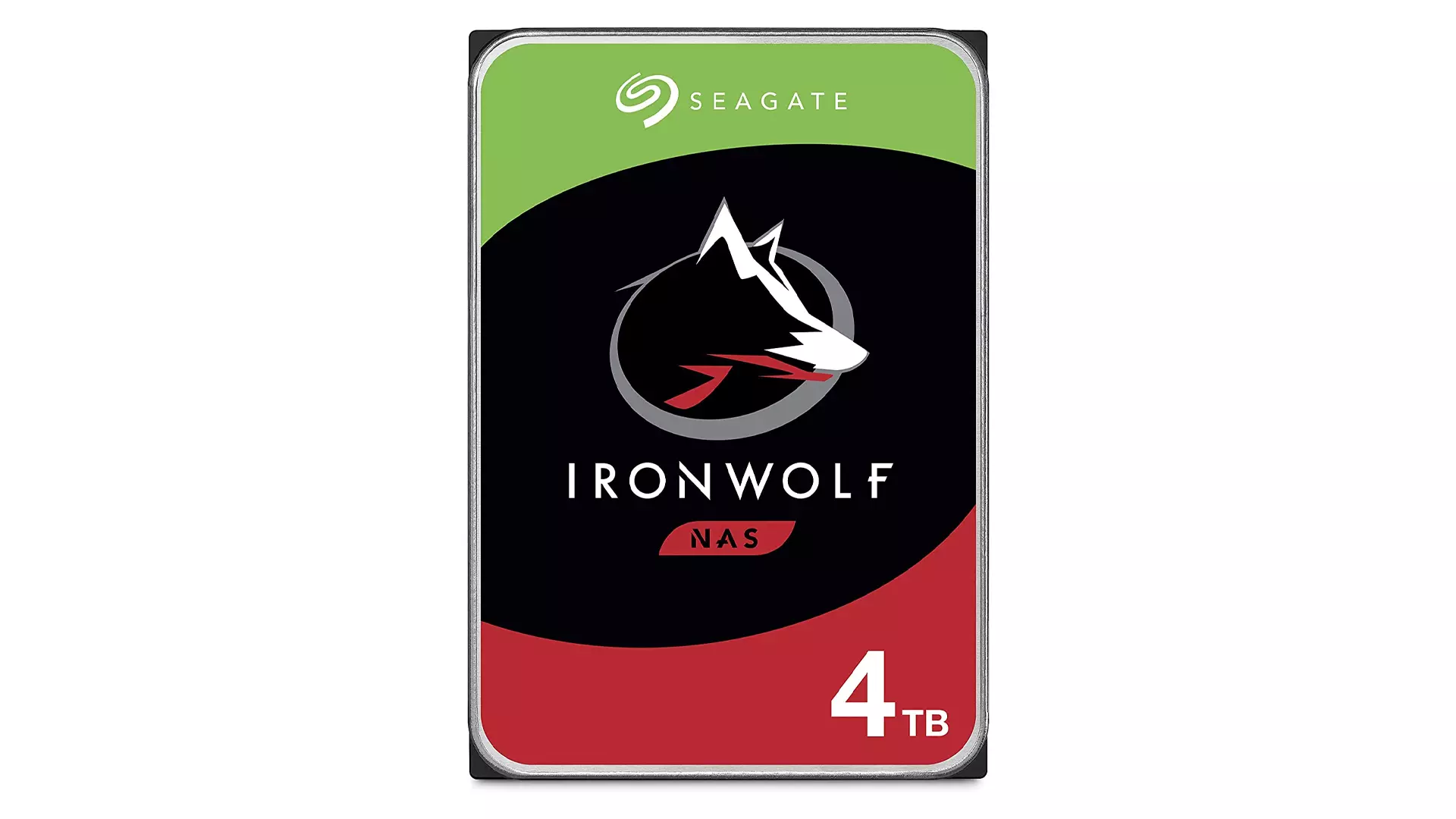 Seagate IronWolf NAS hard drive.
