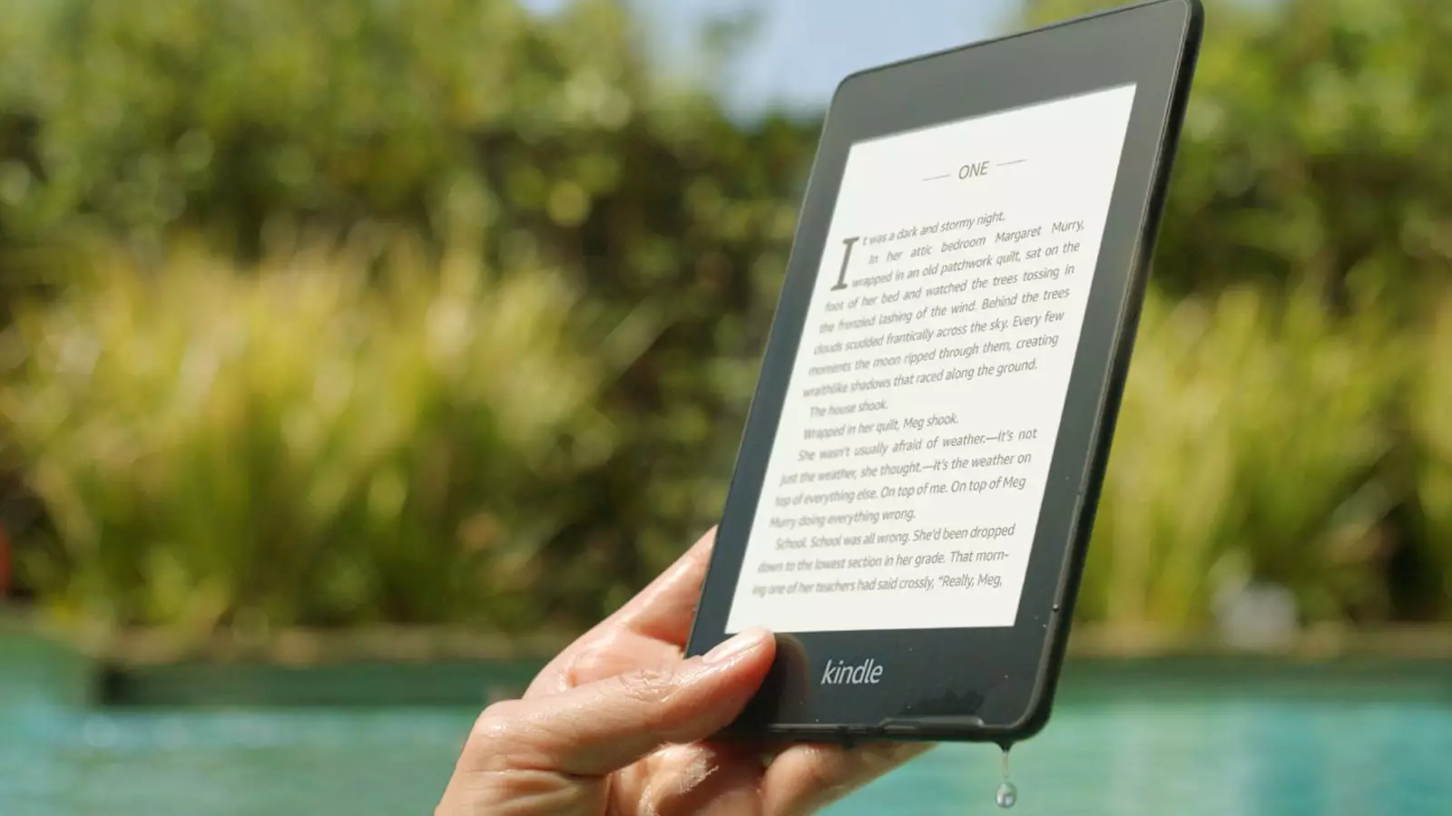 I-Kindle Paperwhite e-reader