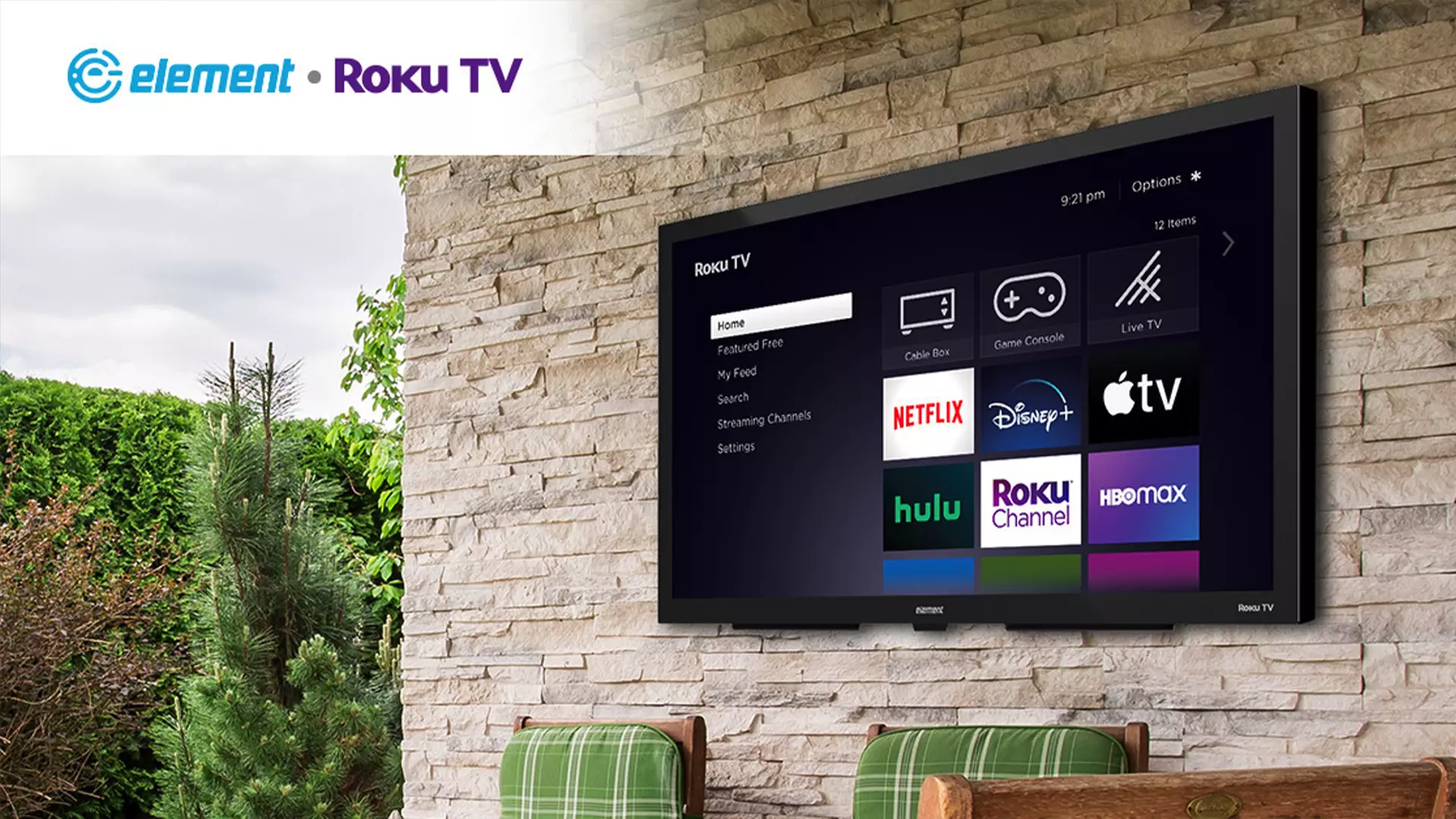 اولین تلویزیون فضای باز Roku با قیمتی رقابتی عرضه می شود