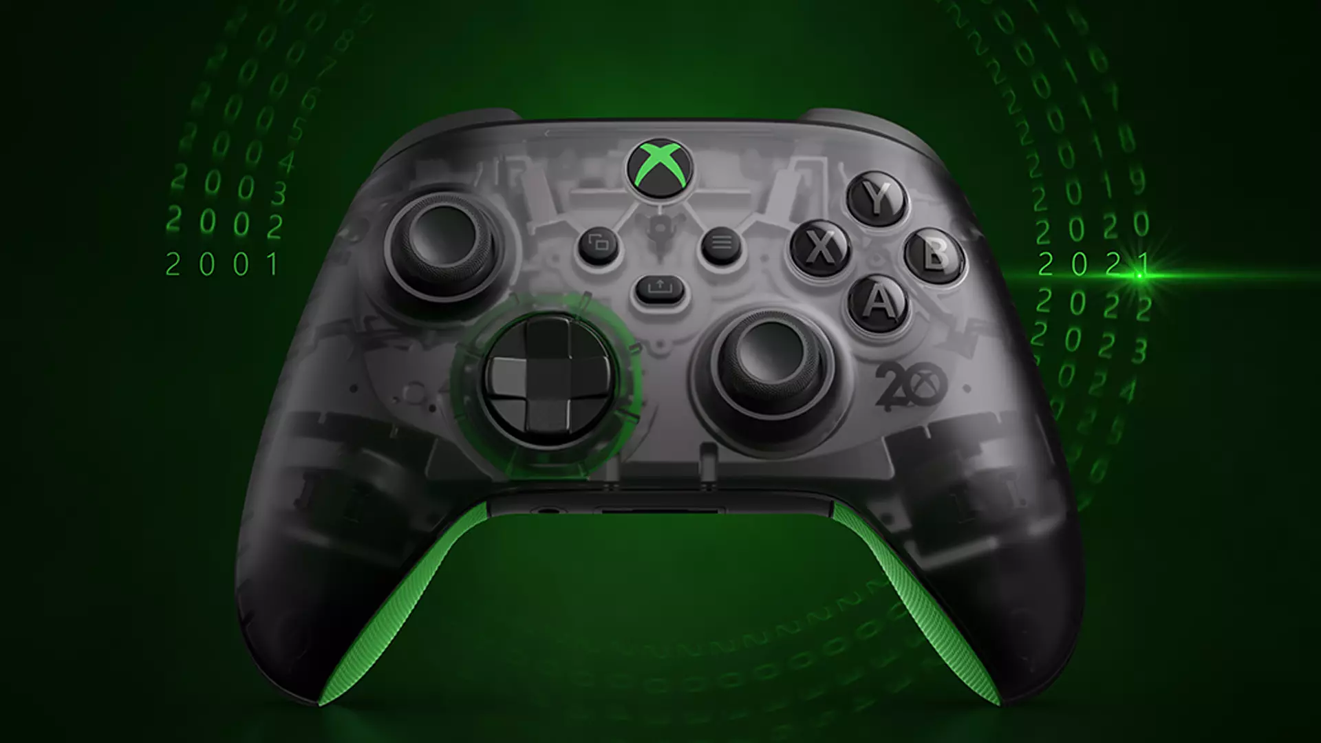 Microsoft's Special Edition Controller ສະເຫຼີມສະຫຼອງ 20 ປີຂອງ Xbox