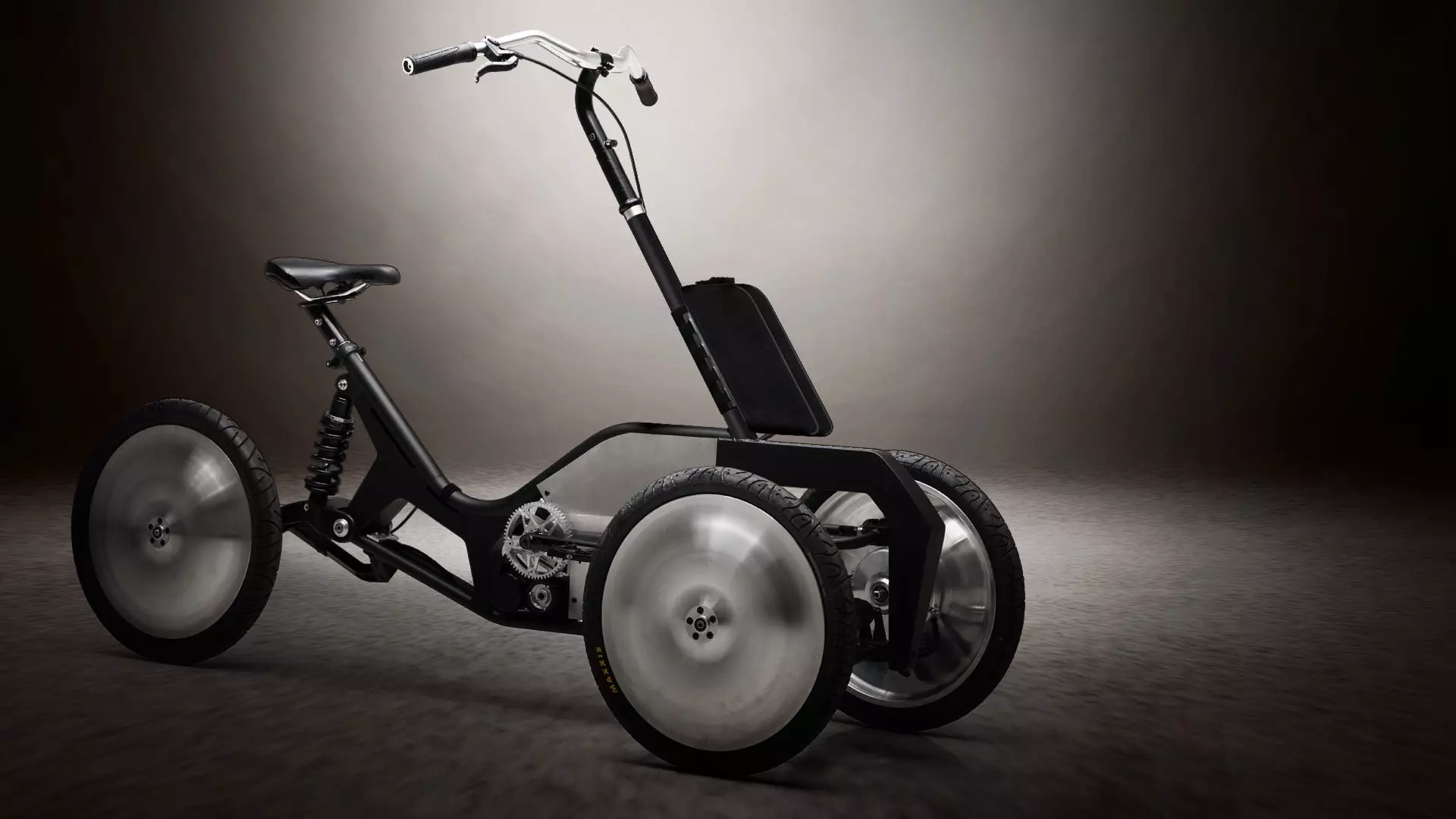 Biçikleta elektronike me 3 rrota e re e Arcimoto dyfishohet si një biçikletë e palëvizshme