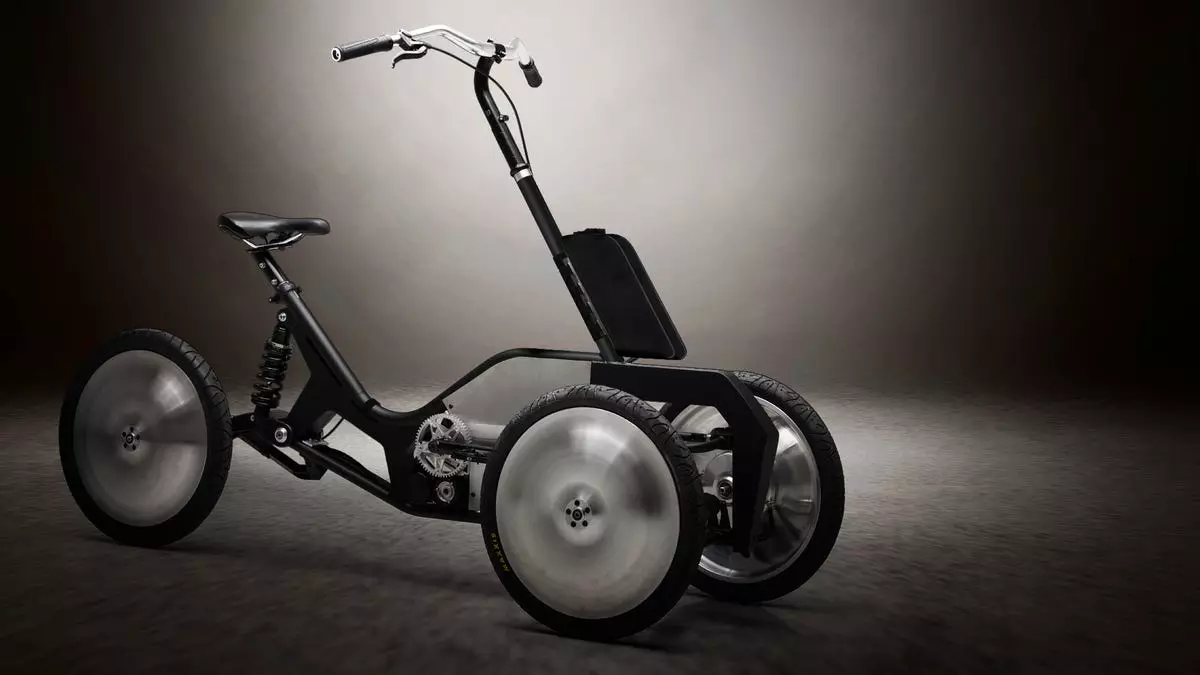 Electric 3-wheeled tricycle