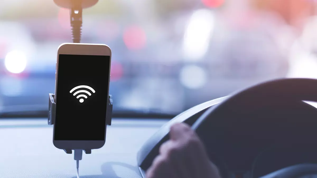 Wi-Fi i en bil