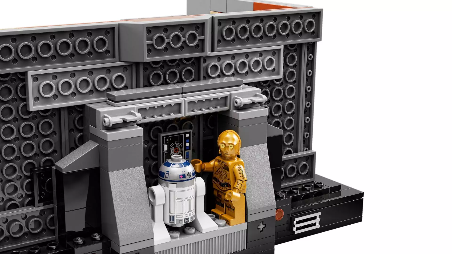 LEGO چولپانلار ئۇرۇشى R2-D2 Diorama