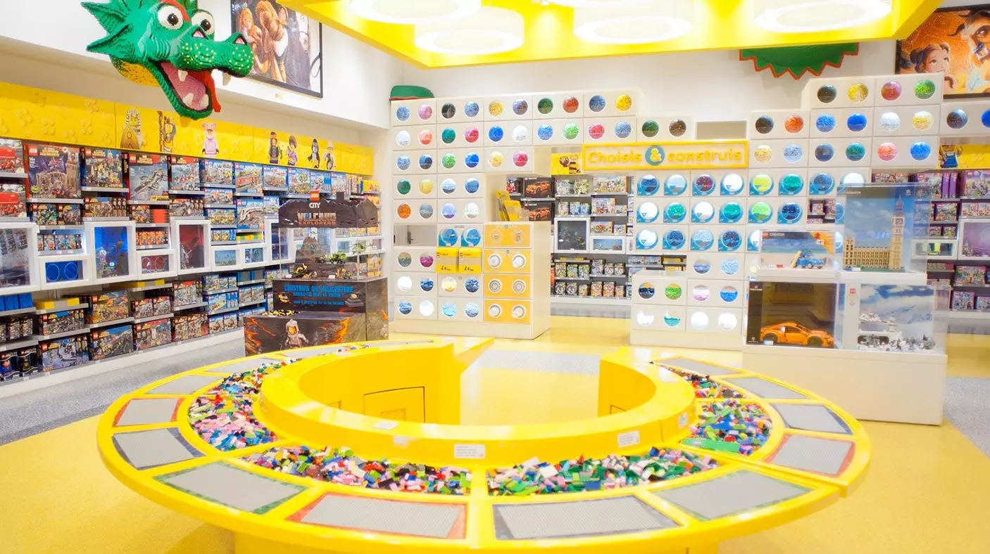 En offiziellen LEGO Store.