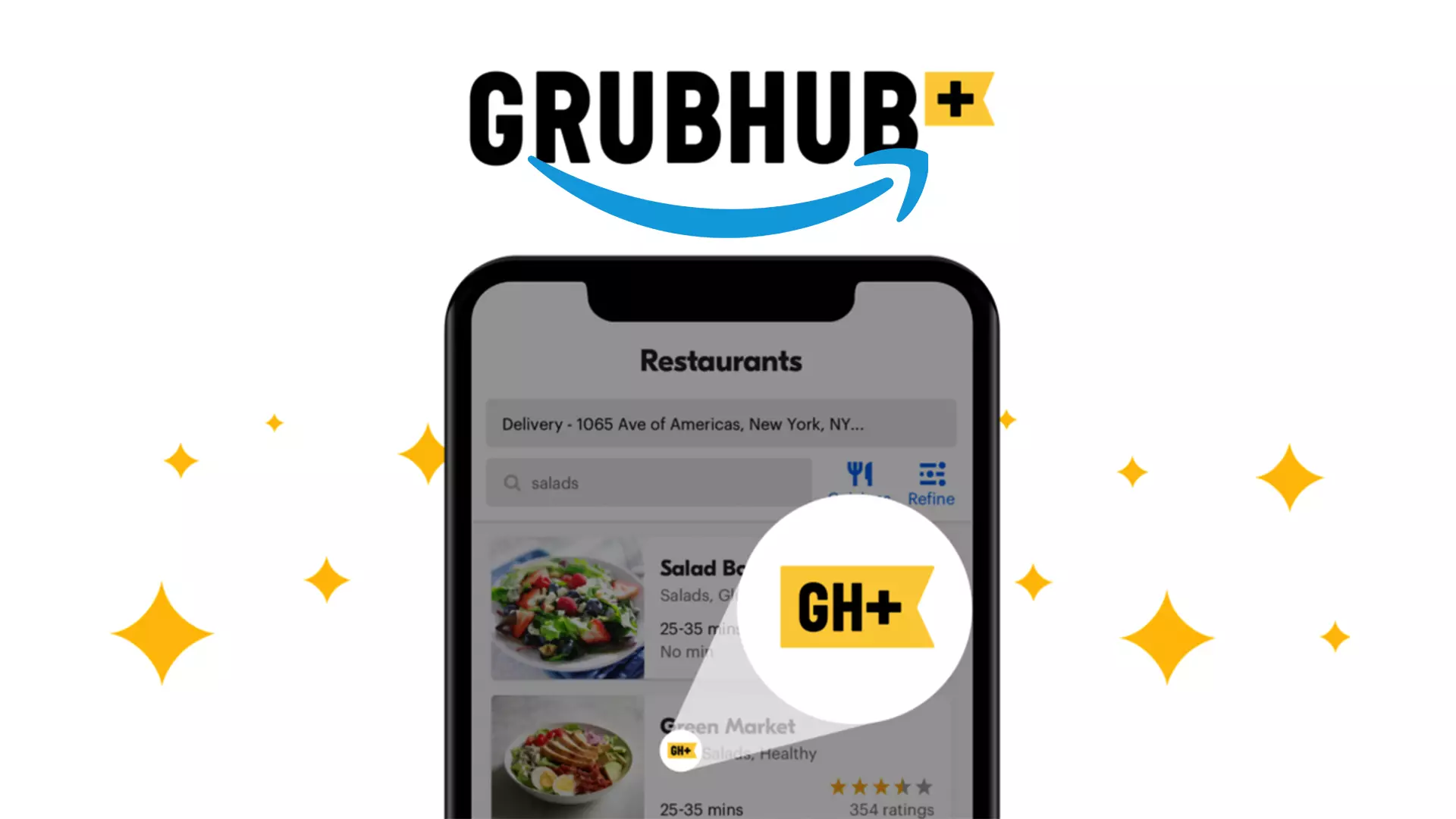 I membri Amazon Prime ottengono Grubhub+ gratis per un anno
