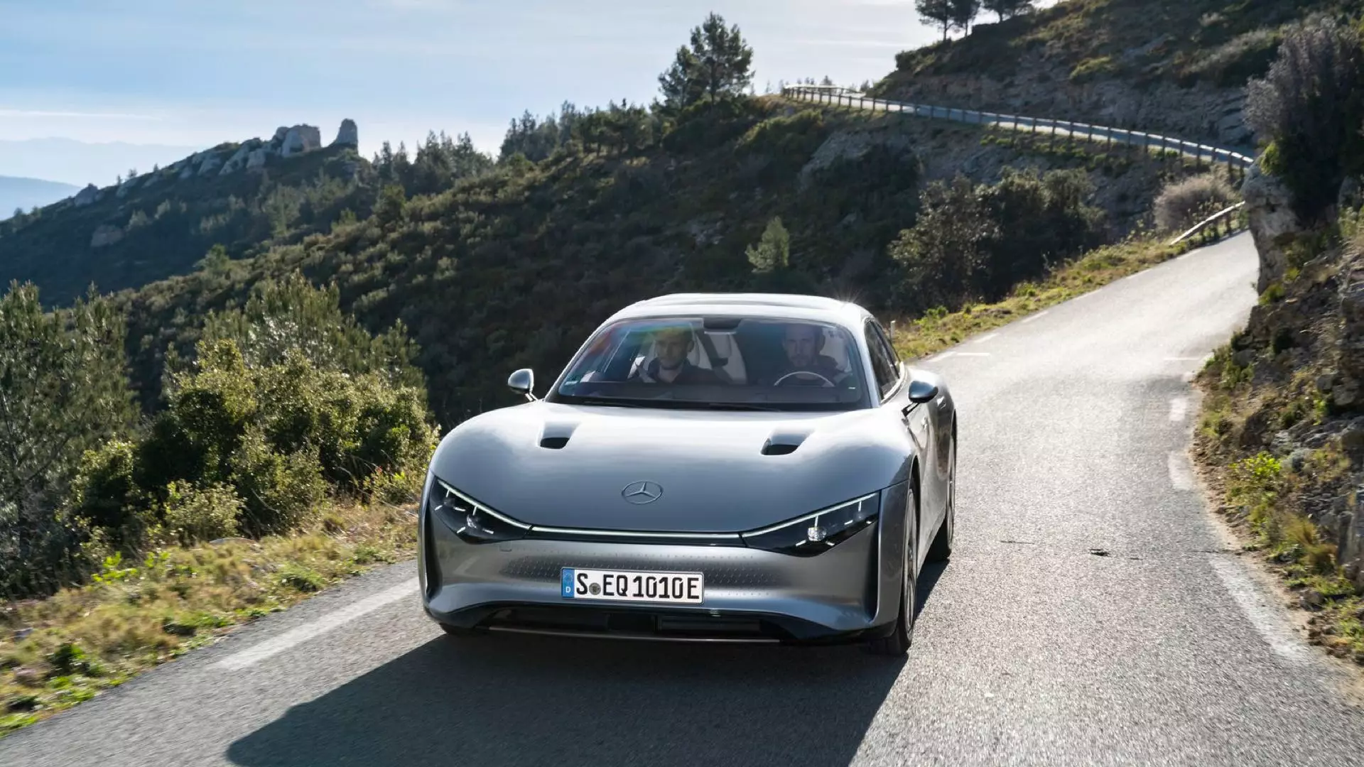 A proba de autonomía deste Concept Car de Mercedes-Benz deu vergoña a Tesla
