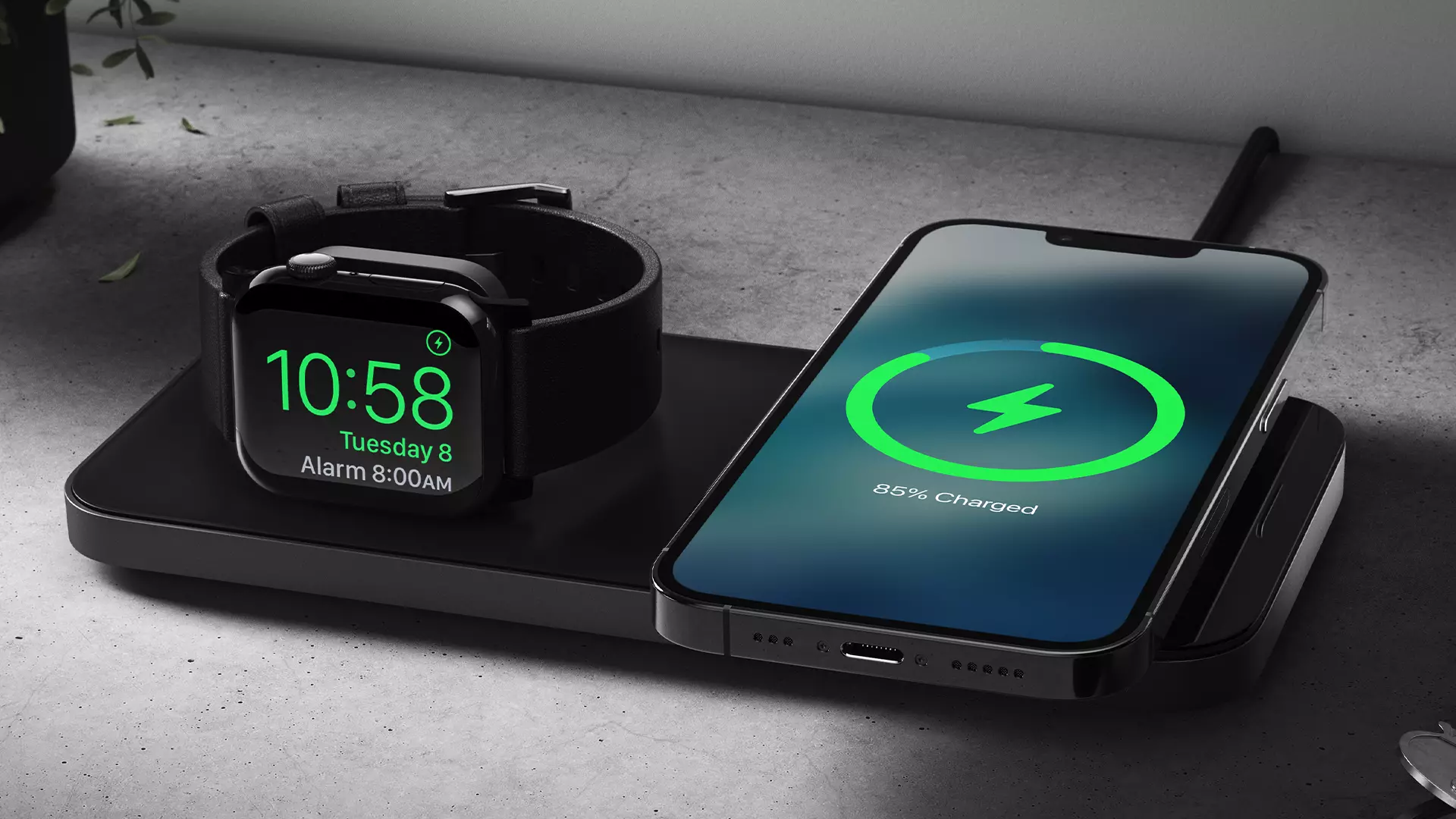 Nomad نىڭ يېڭى MagSafe ئورنى بىلەن iPhone ۋە Apple Watch ئۇسلۇبىدا توك قاچىلاڭ