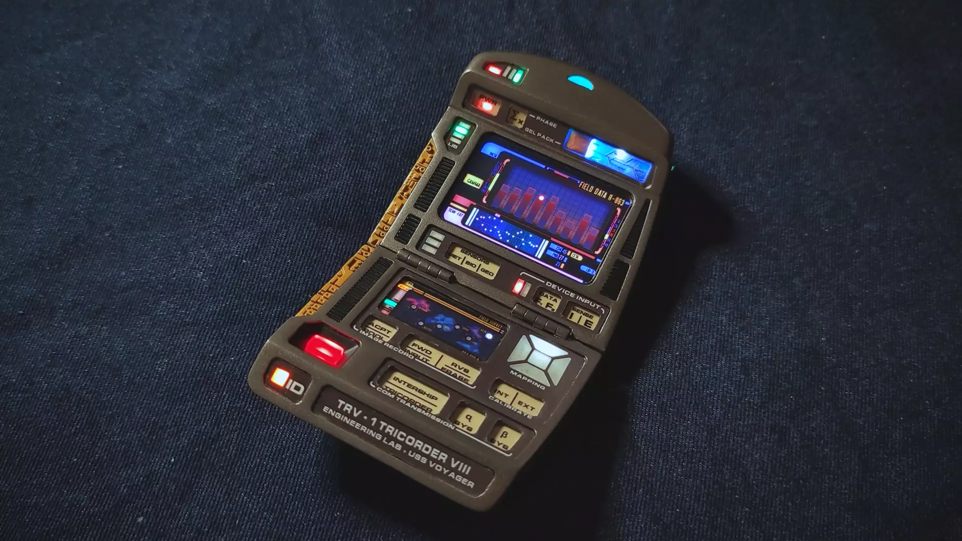 《星际迷航：航海者》从未建造过这个三录仪原型，所以一个粉丝做到了
